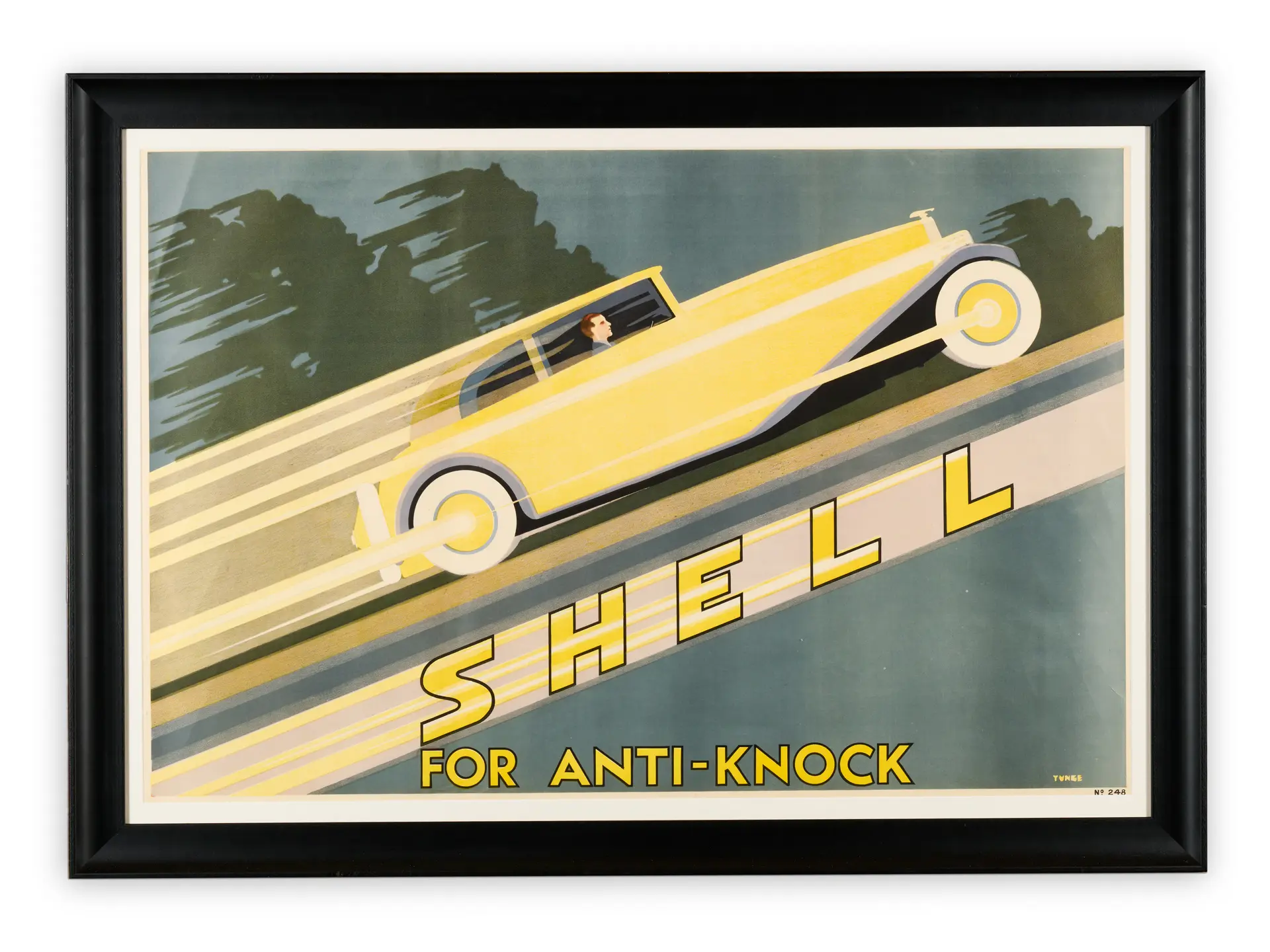 1930 Shell 'For Anti-Knock' Lithographic Poster | London 2024 | RM ...