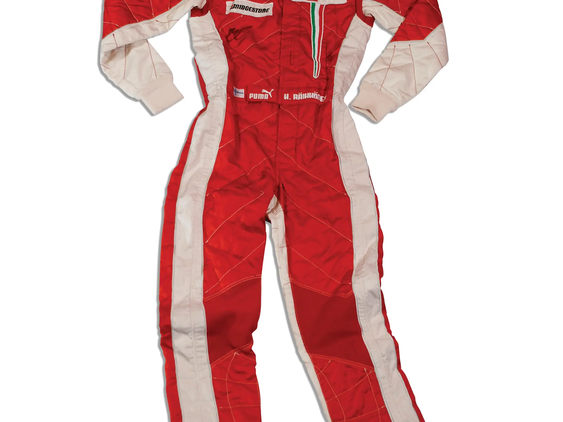 AUTOGRAPHED KIMI RAIKKONEN 2007 RACE SUIT | Ferrari – Leggenda e ...