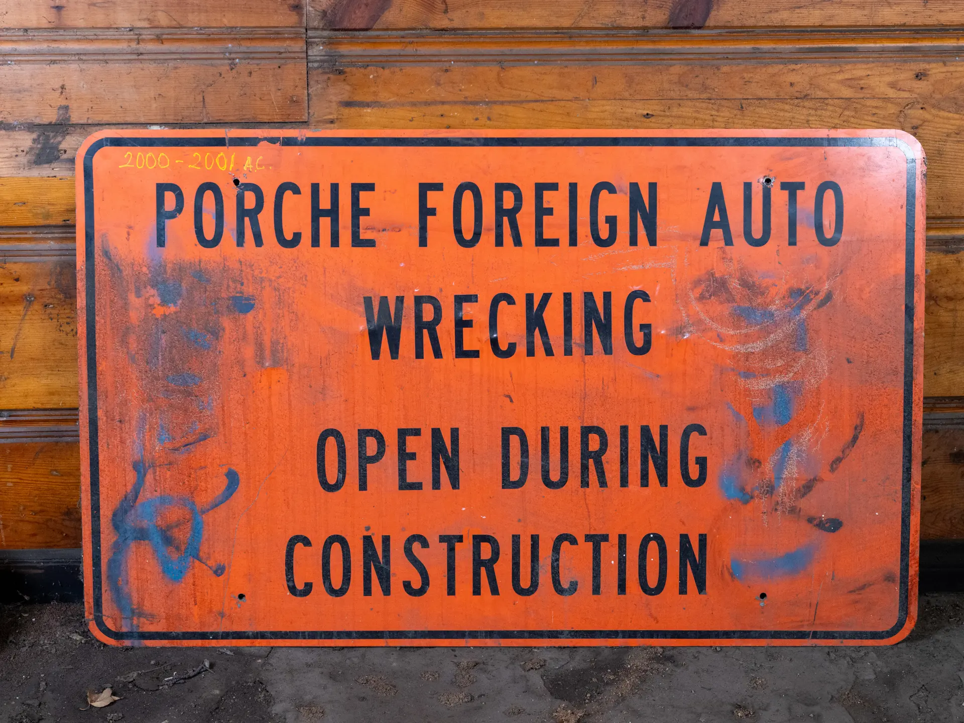 Porche Foreign Auto Large Metal Sign | The Junkyard: Online | RM Sotheby's