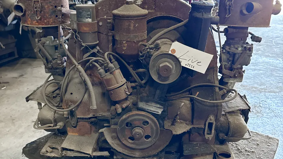 Porsche 356 C 1600 Engine | The Junkyard: The Rudi Klein Collection ...