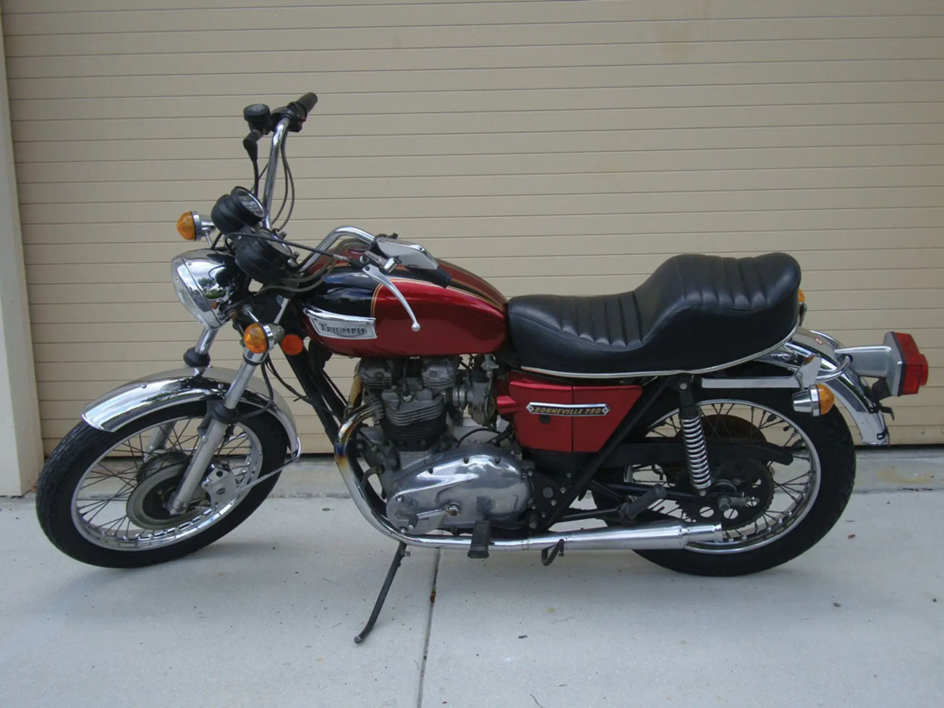 1979 Triumph 750 Bonneville Model T140E | Fort Lauderdale 2011 | RM ...