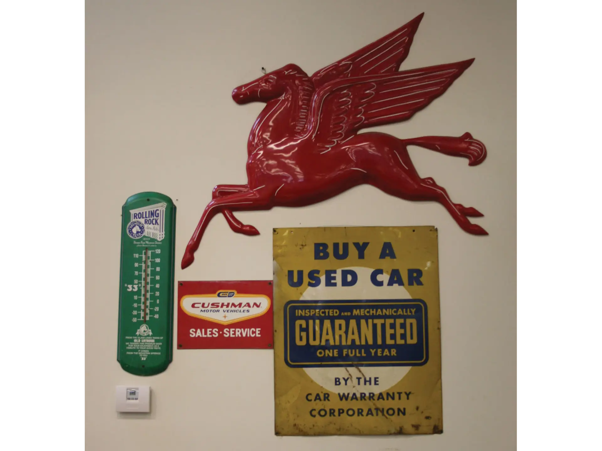 Five metal Signs | Auburn Fall 2015 | RM Sotheby's