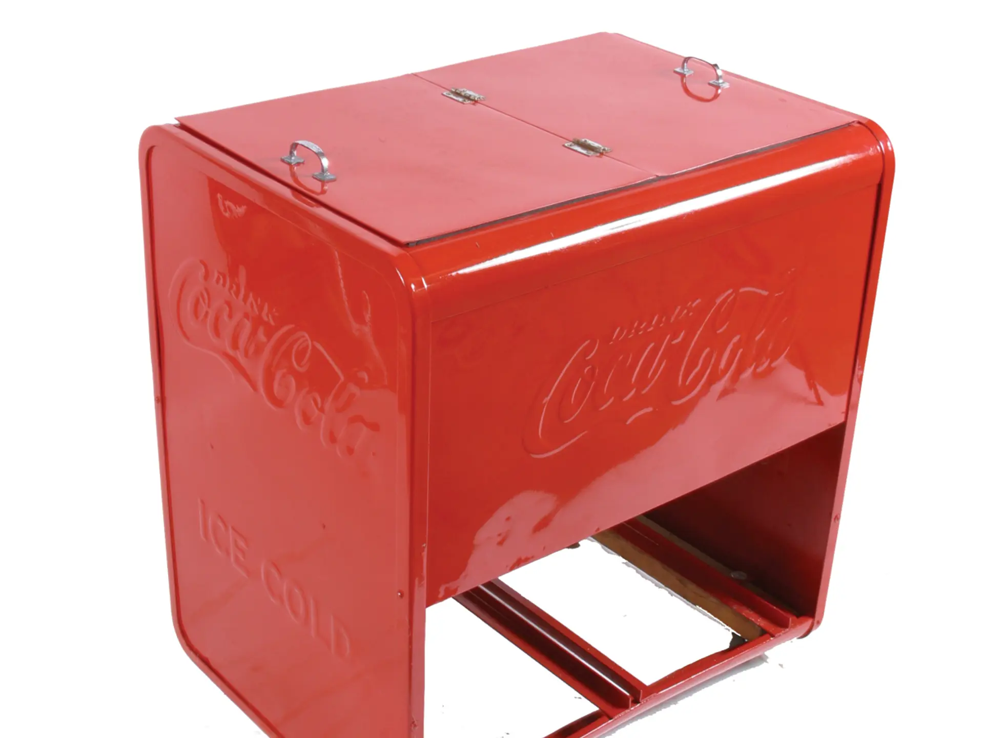 COCA-COLA ICE BOX | Private Collection of Tom & Marlene Stackhouse | RM ...