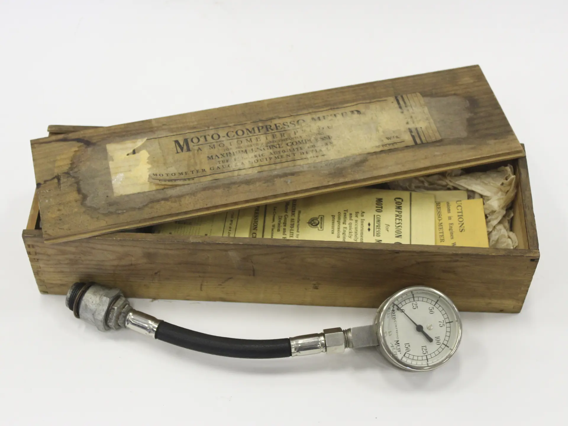 Antique Moto-Compression Meter in Box | Auburn Fall 2018 | RM Sotheby's