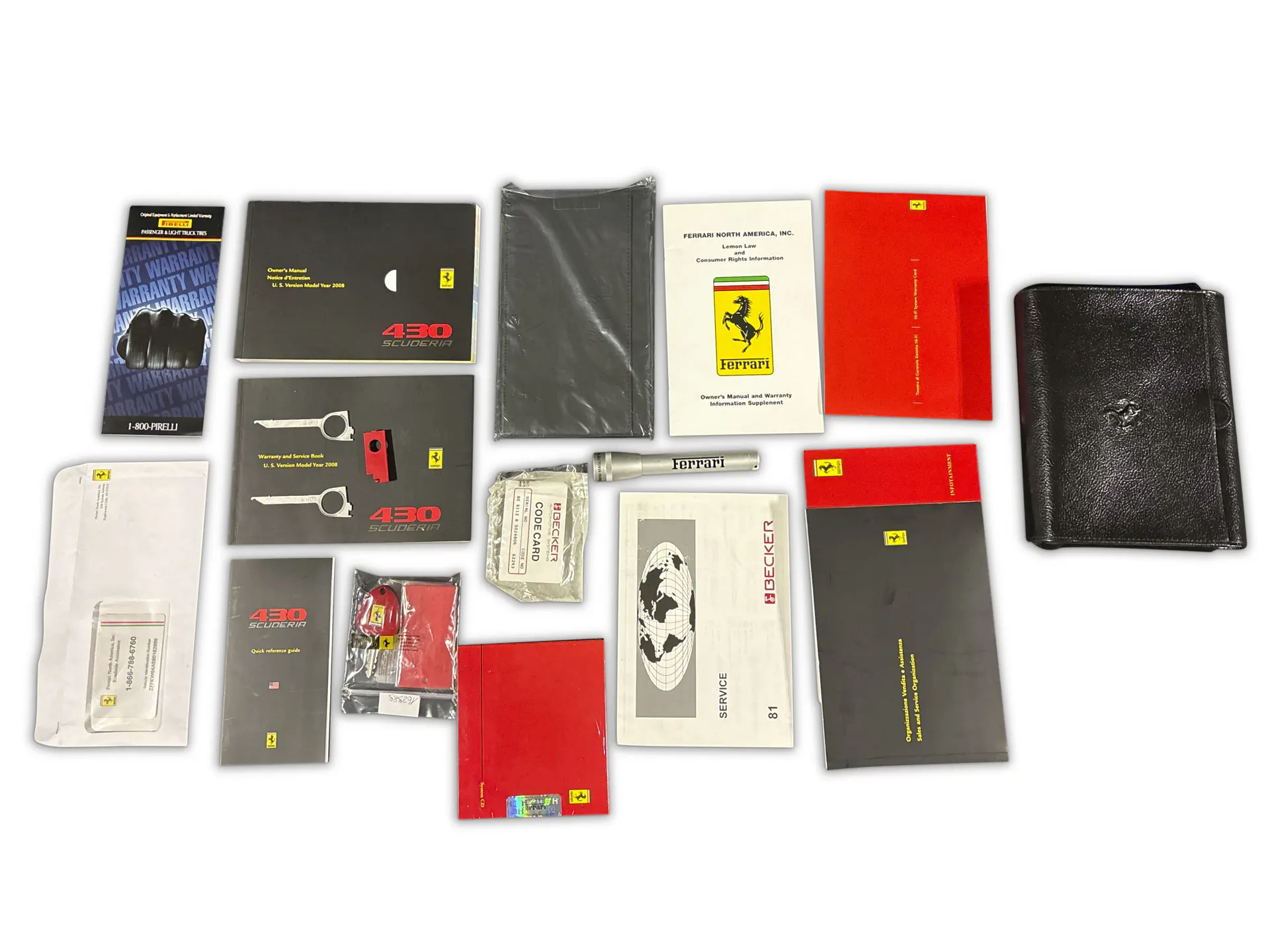 Ferrari 430 Scuderia Booklets and Manuals with Pouch | The Cohen Collection | RM Sotheby's