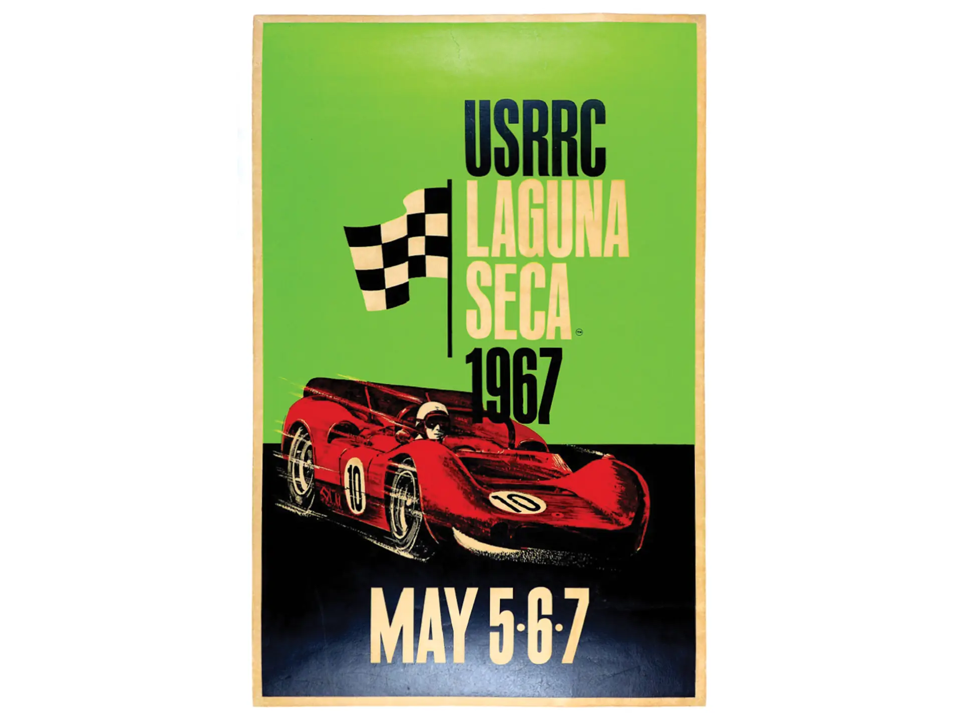 USRRC, Laguna Seca, 1967 | Original Racing Posters, 1925-1972 2020 | RM ...