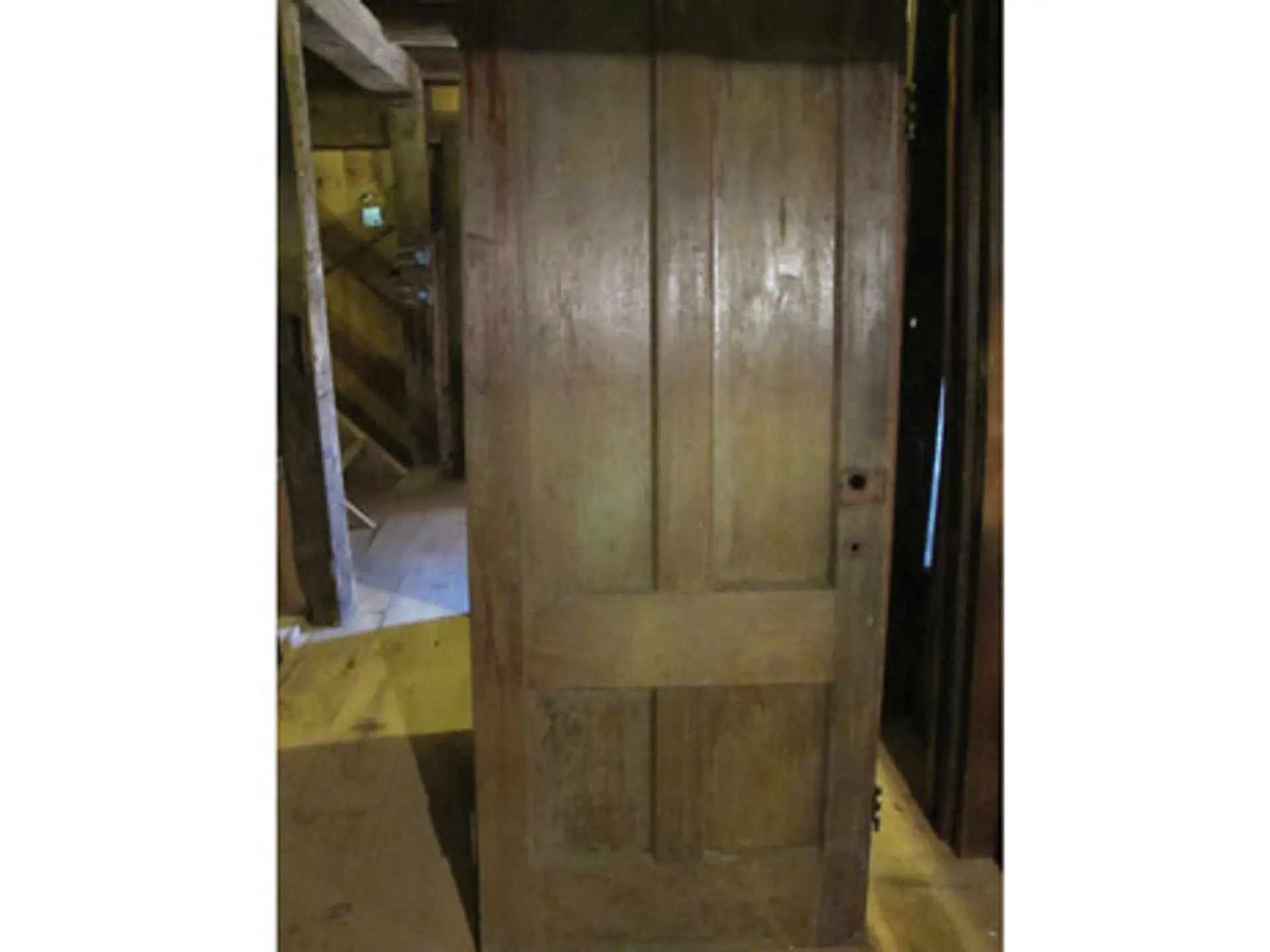 Group of 12 Solid Wood Doors with Recessed Panels | The Bennett ...