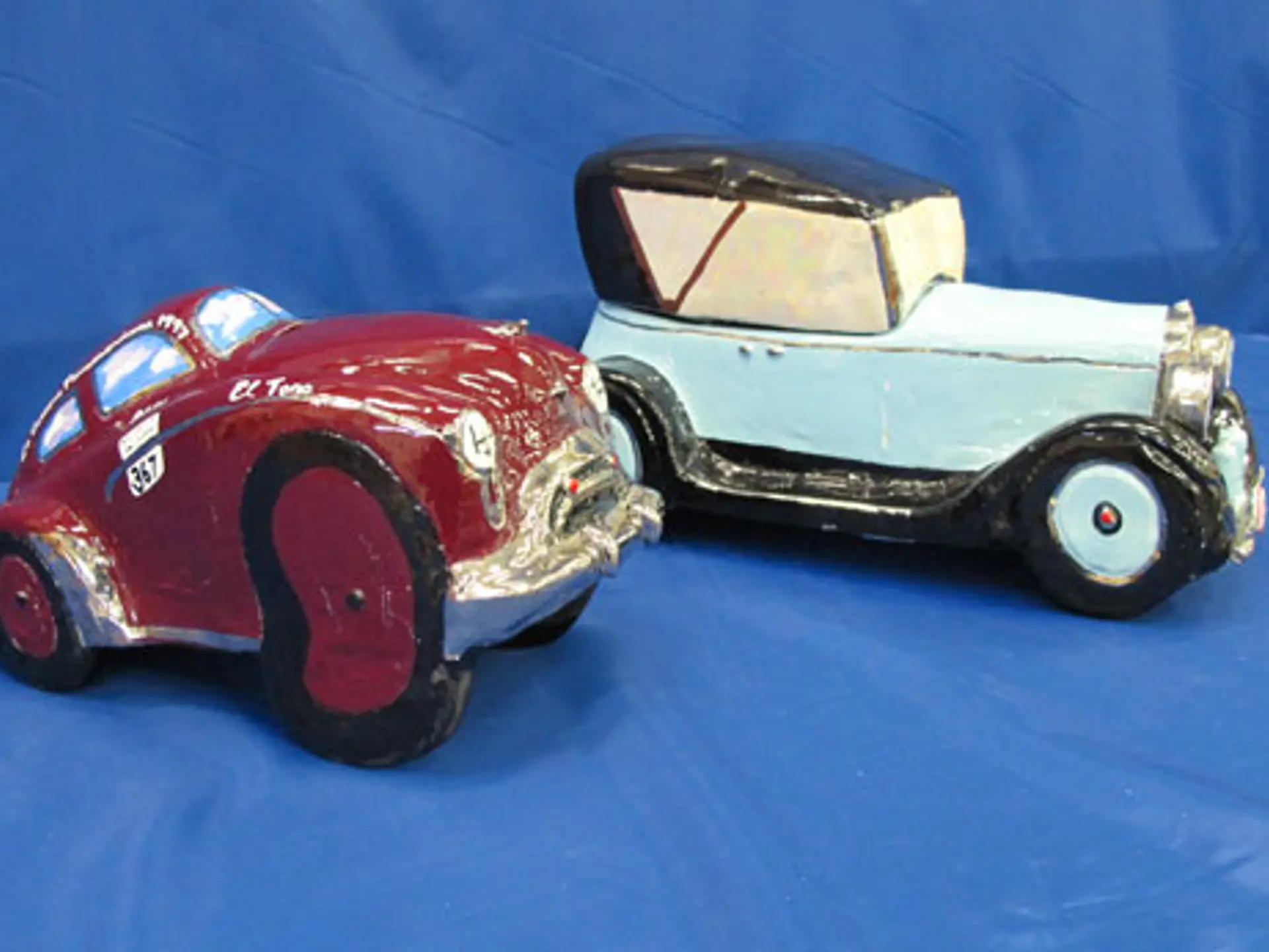 1927 Packard Super 8 Custom Cookie Jar 1/8 Scale, 1949 Oldsmobile ...