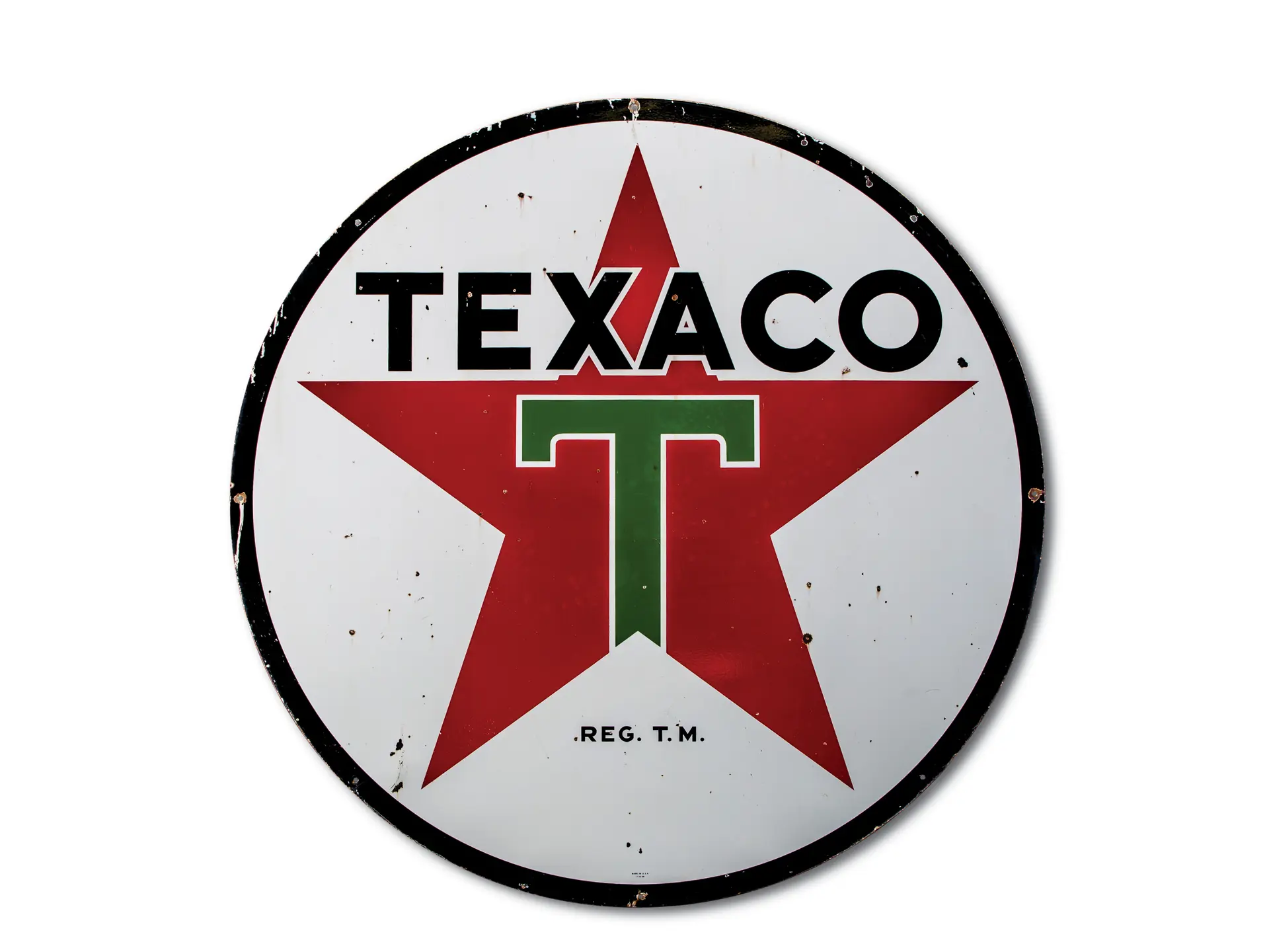 Texaco Star Logo Identification Sign | Auburn Spring 2019 | RM Sotheby's