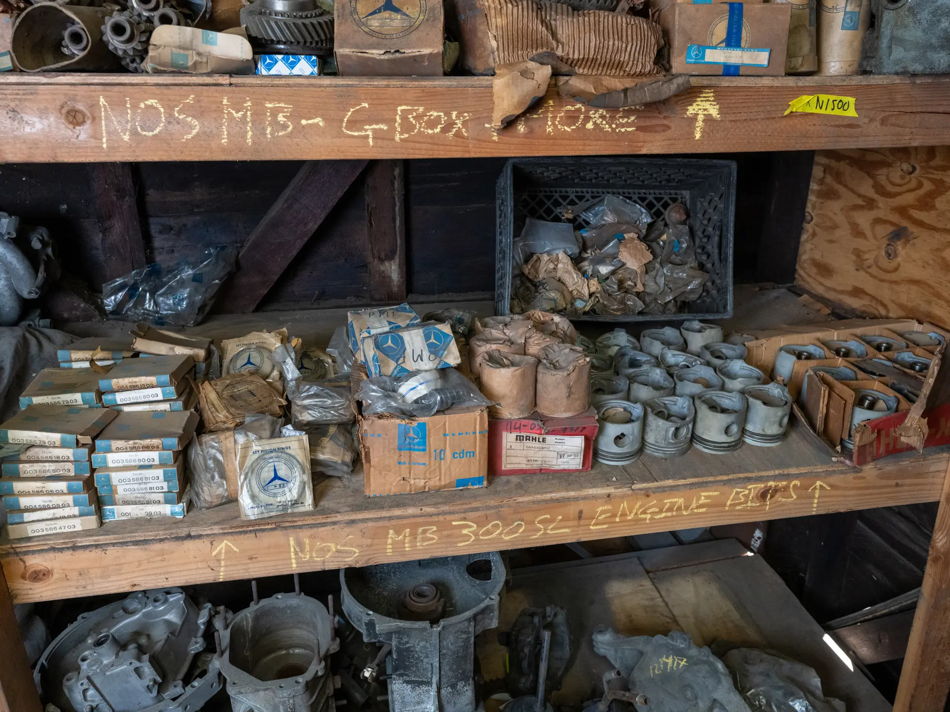 NOS Mercedes-Benz Engine Parts for 300 SL (W198 and W198 II) | The ...