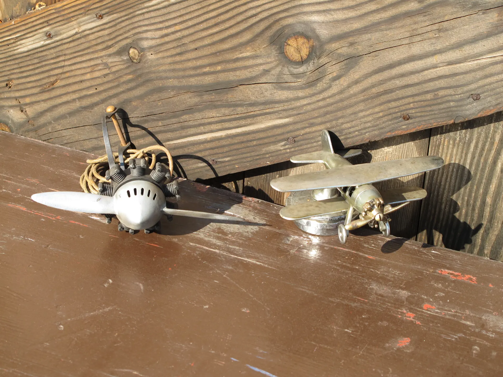 Biplane and Aircraft Engine Hood Ornaments | The Lee Roy Hartung ...