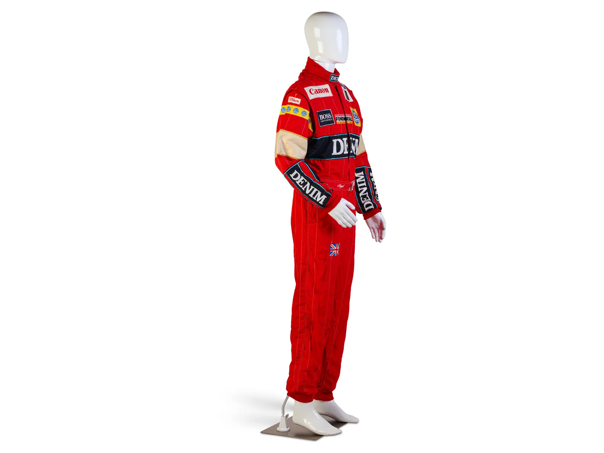 1988 Canon Williams Stand 21 Formula 1 Race Suit | Nigel Mansell’s ...