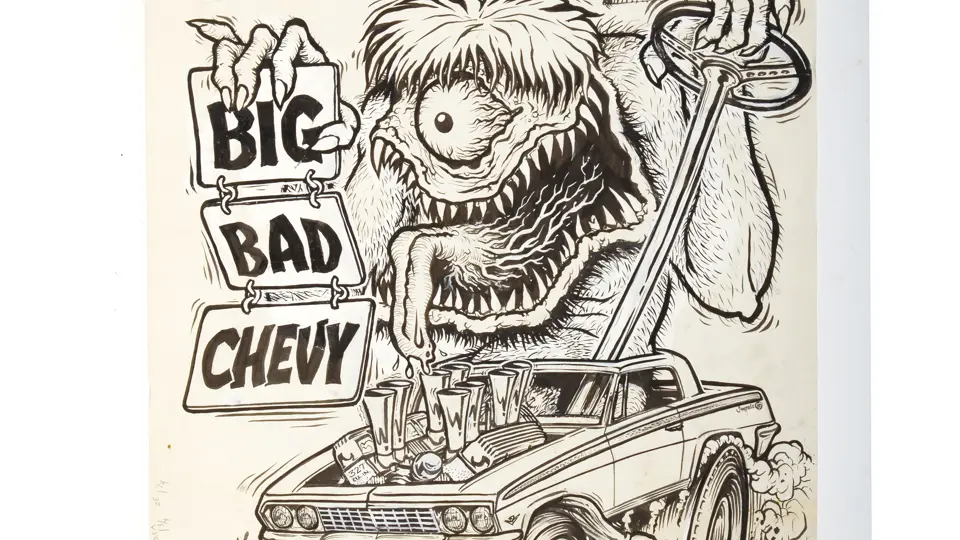 Roth Studios - Big Bad Chevy | The Brucker Collection | RM Sotheby's