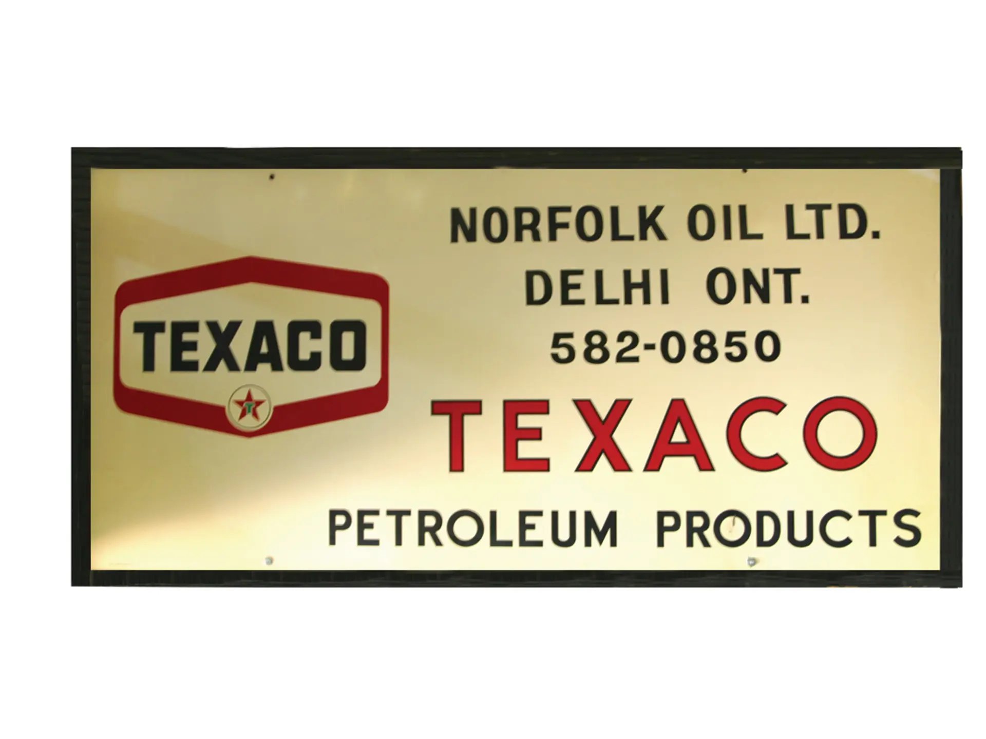 TEXACO SIGN | Private Collection of Tom & Marlene Stackhouse | RM Sotheby's