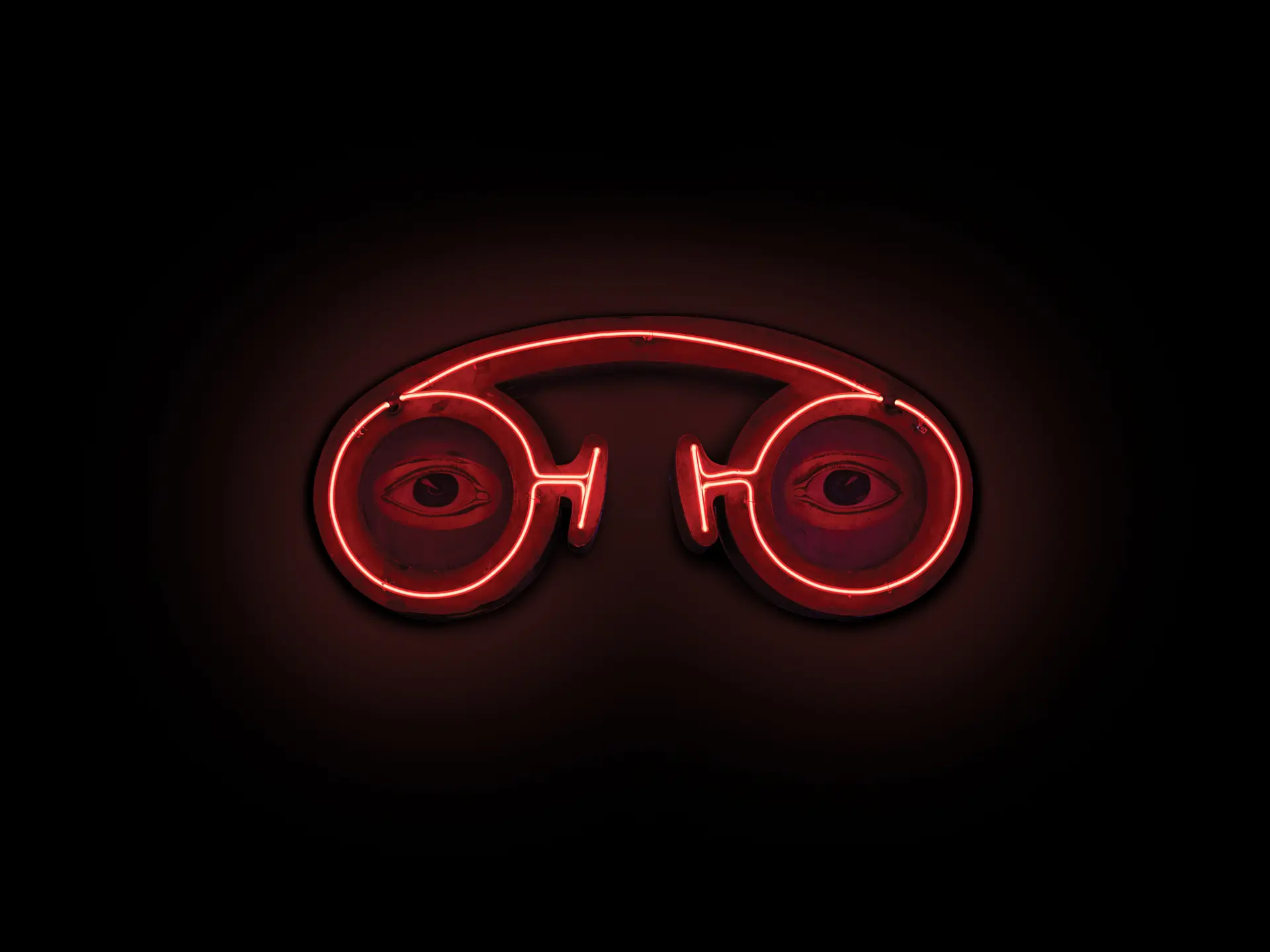 Spectacles Double-Sided Neon Sign | The Dingman Collection | RM Sotheby's
