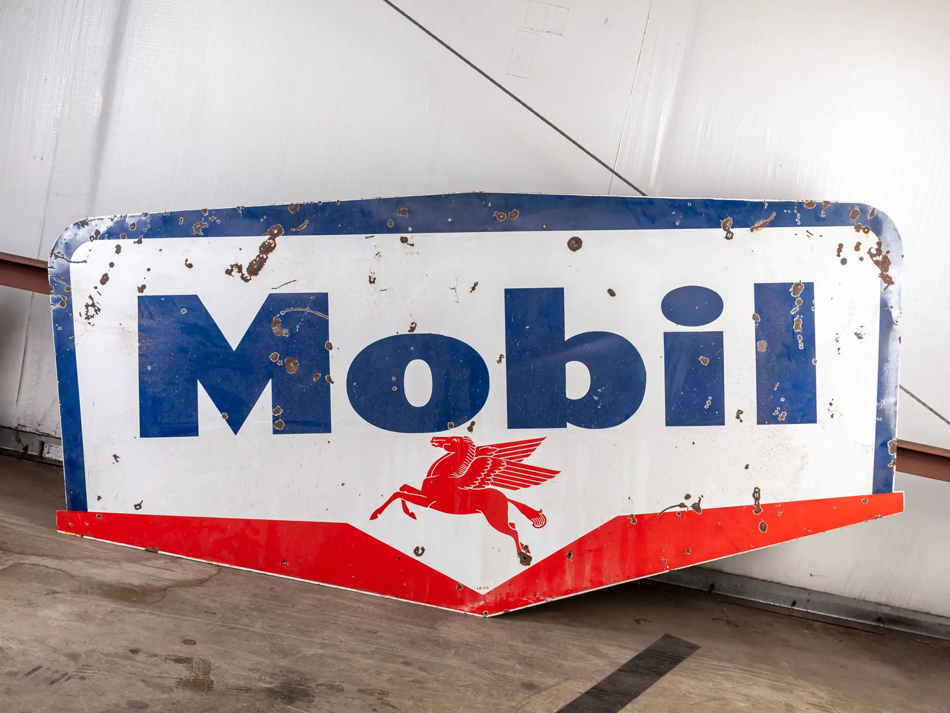 Mobil Porcelain Sign | Open Roads, March | RM Sotheby's