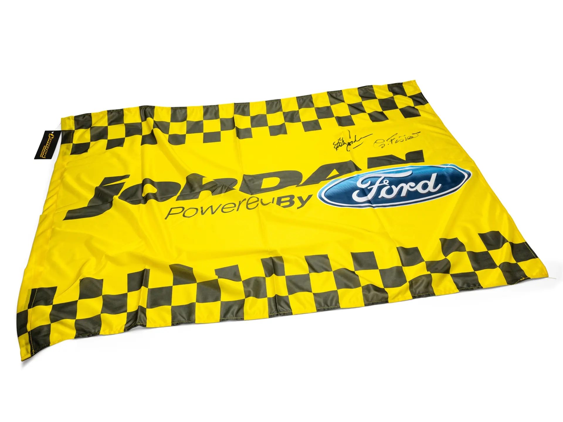 Eddie Jordan and Giancarlo Fisichella Signed Jordan Grand Prix Formula ...