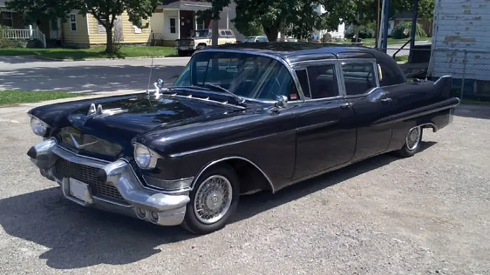 1957 Cadillac Series 75 Limousine with divider window | Auburn Fall ...
