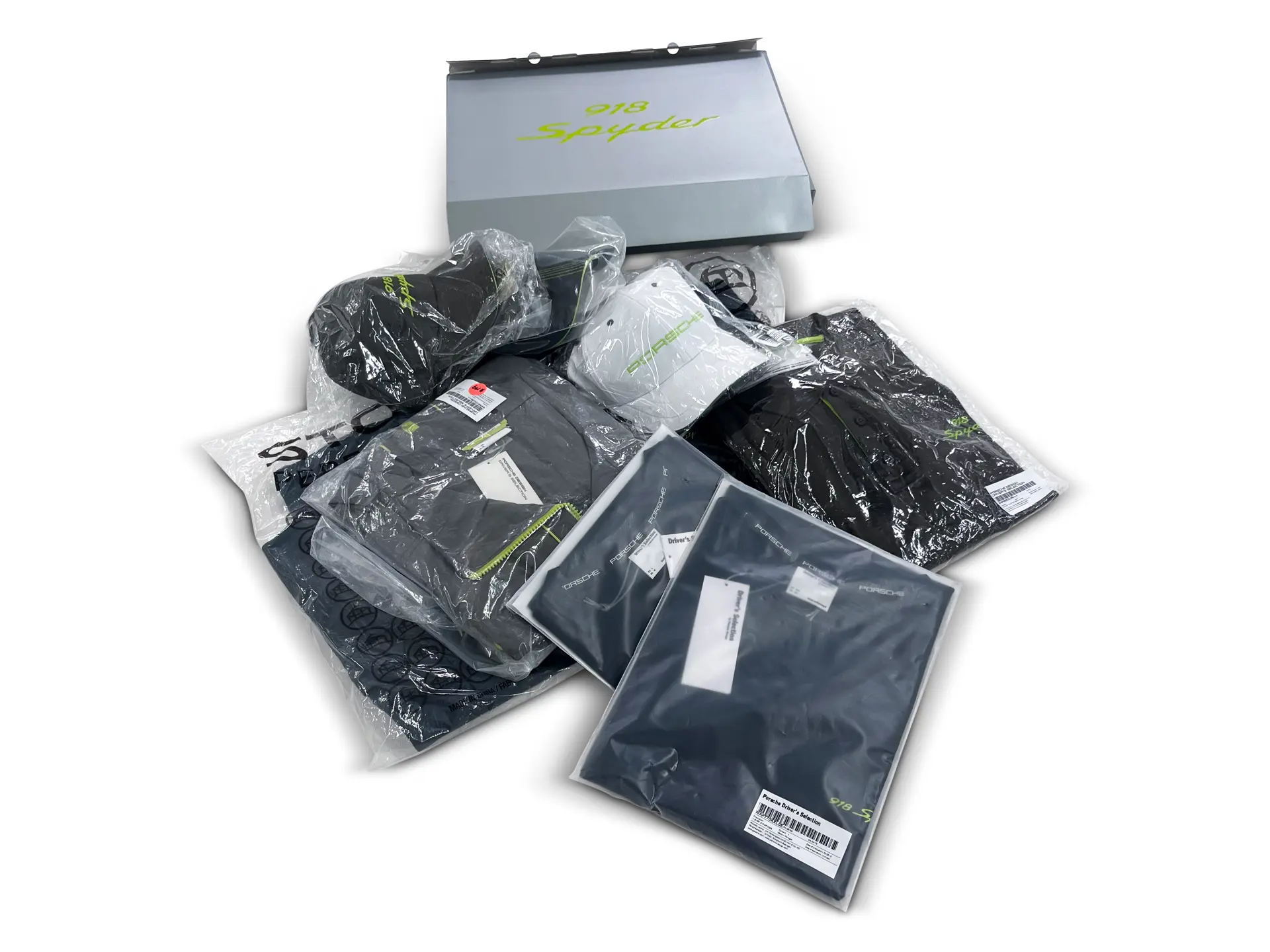 Porsche 918 Spyder Collectors Package and Clothing | The White ...