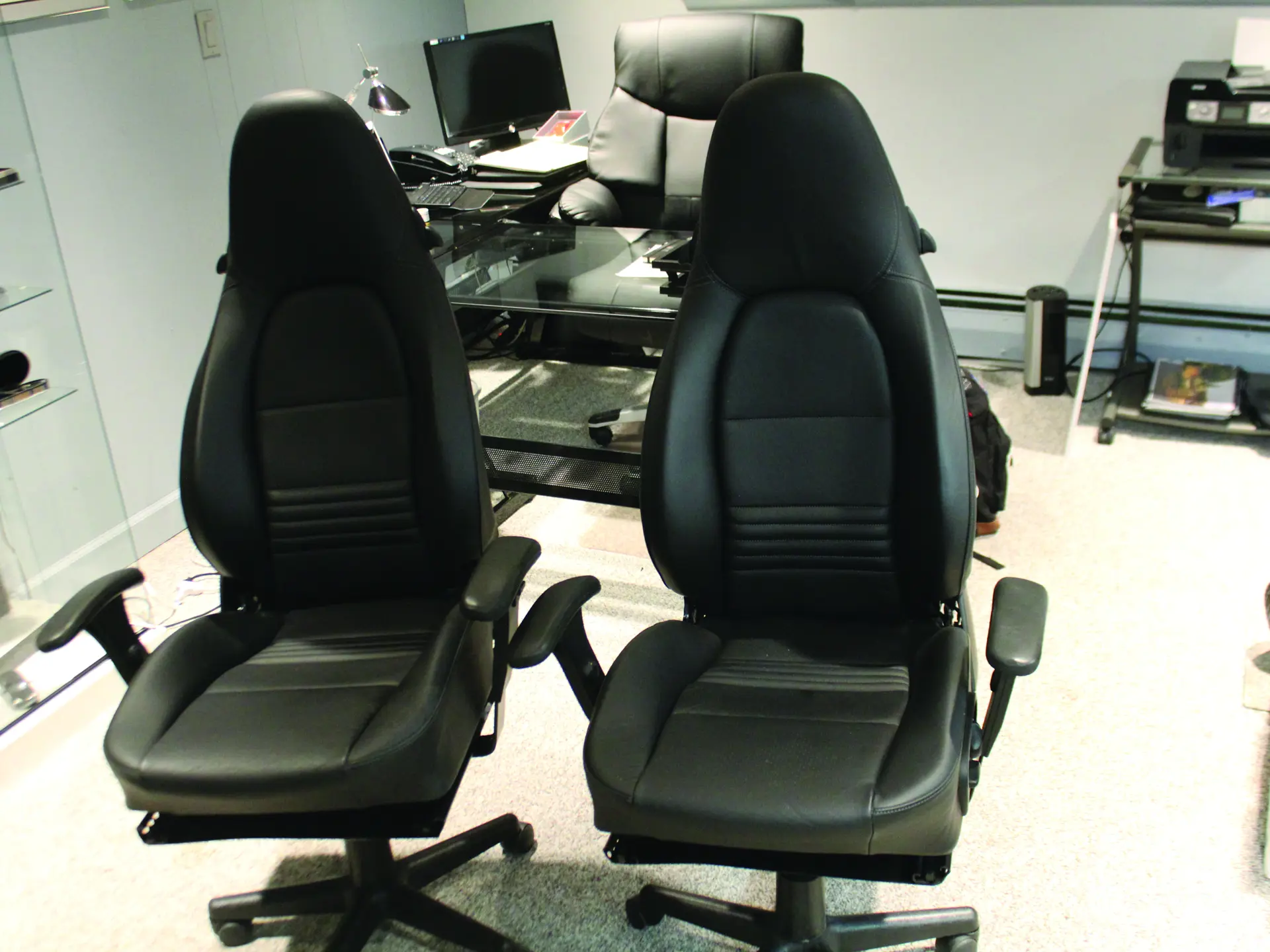 Matching Set of Porsche Office Chairs | Fort Lauderdale 2017 | RM Sotheby's