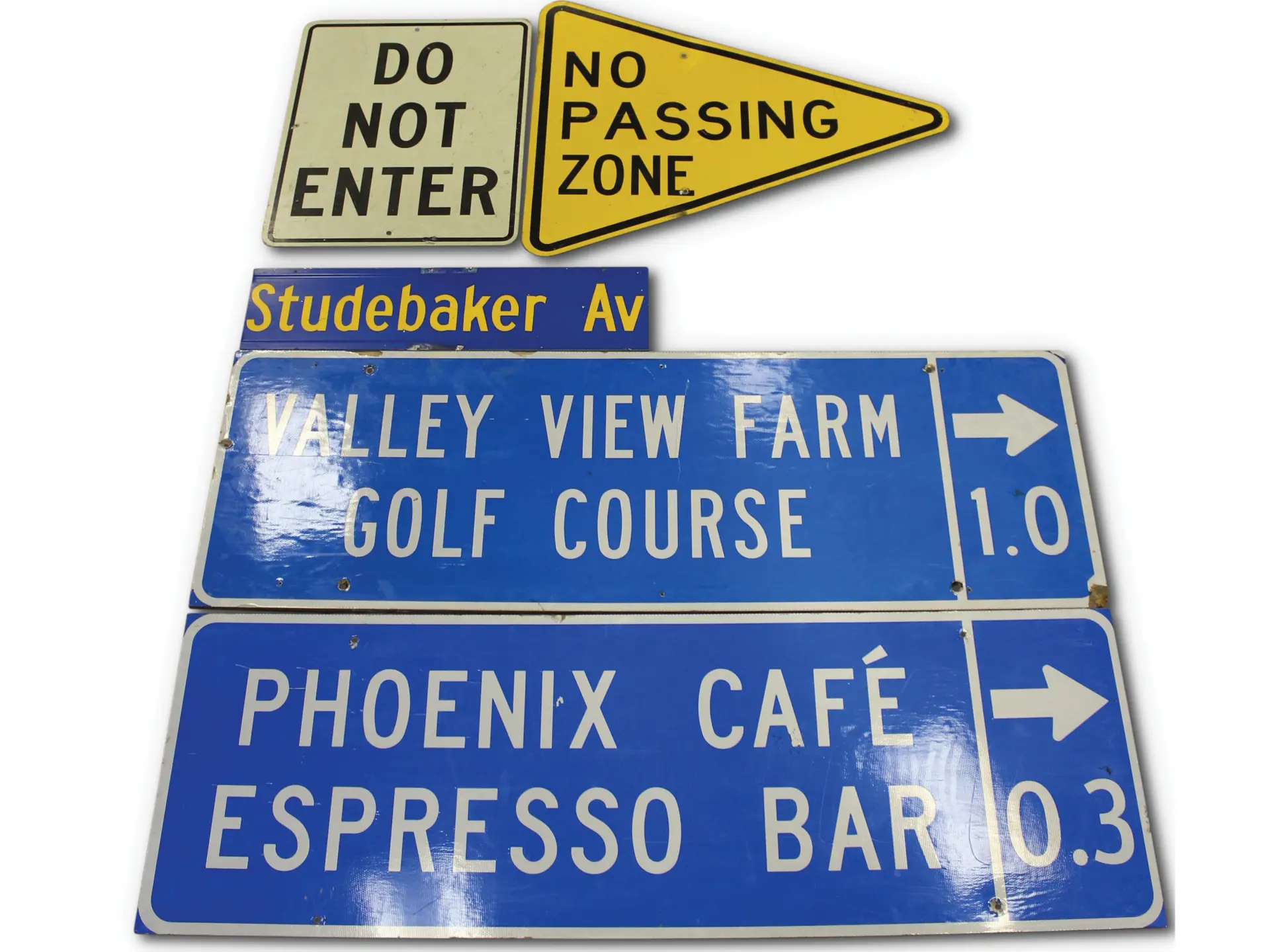 Assorted Street Signs | Auburn Fall 2019 | RM Sotheby's