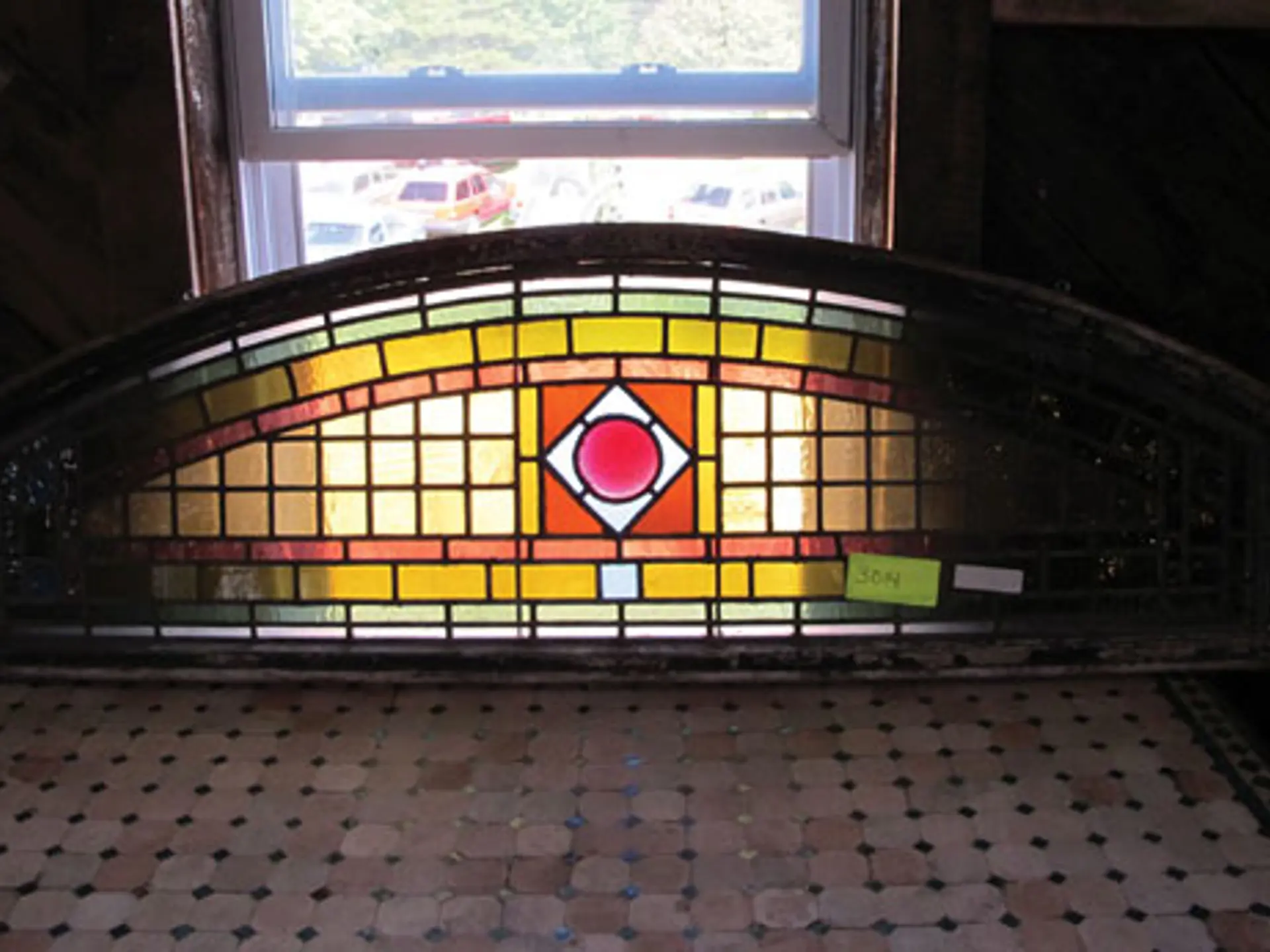 Arched Stained-Glass Window | The Bennett Collection | RM Sotheby's