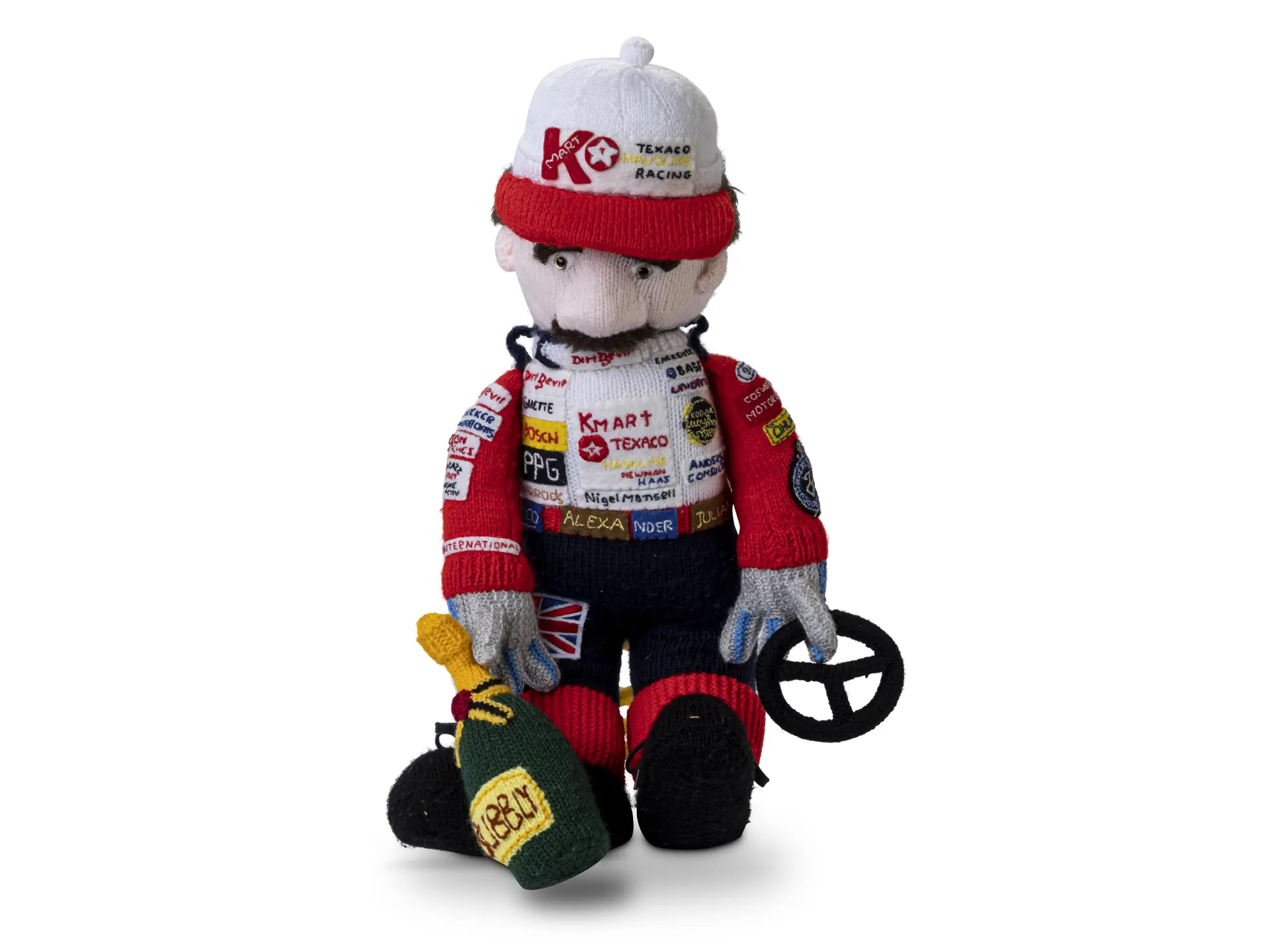 Nigel Mansell IndyCar Crochet Doll | Nigel Mansell’s Legacy Collection ...