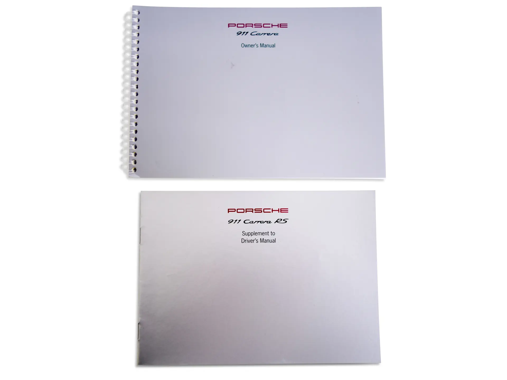 Porsche 911 Type 993 Owner's Manual with Carrera RS Supplement | The ...