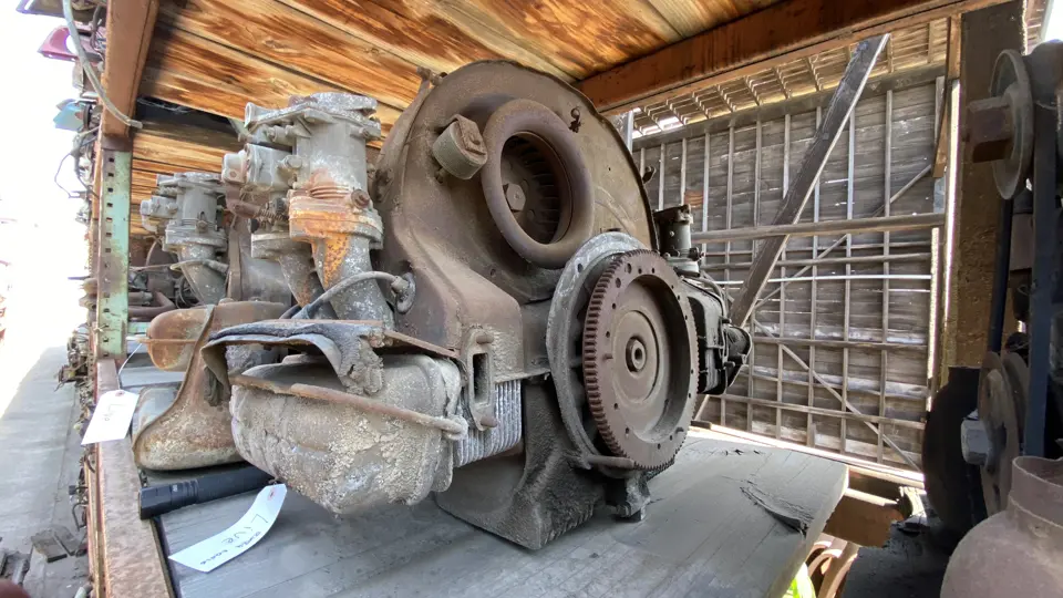 Porsche 356 B 1600 Engine | The Junkyard: The Rudi Klein Collection ...