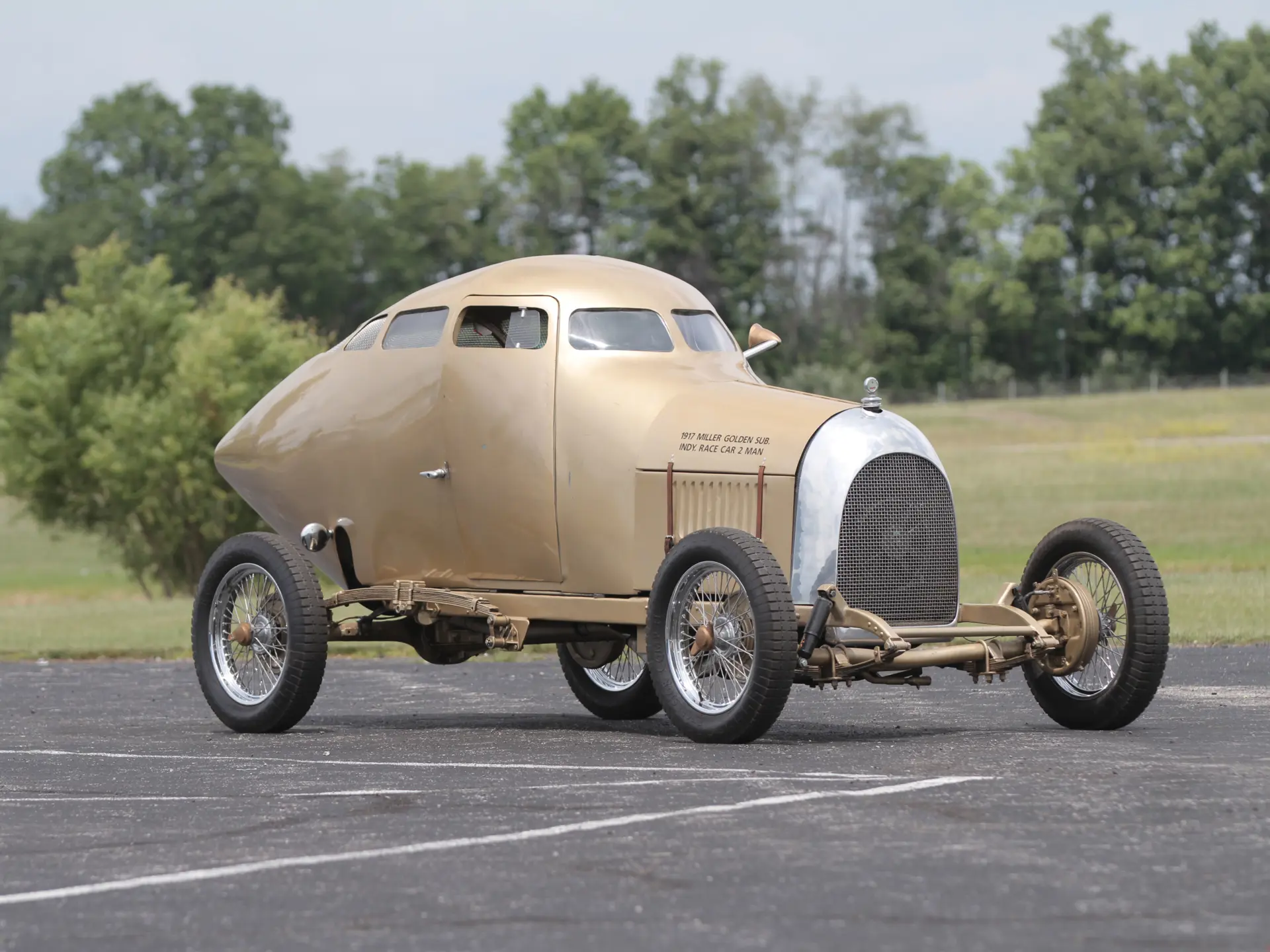 1917 Golden Submarine Racecar Tribute | Auburn Fall 2015 | RM Sotheby's