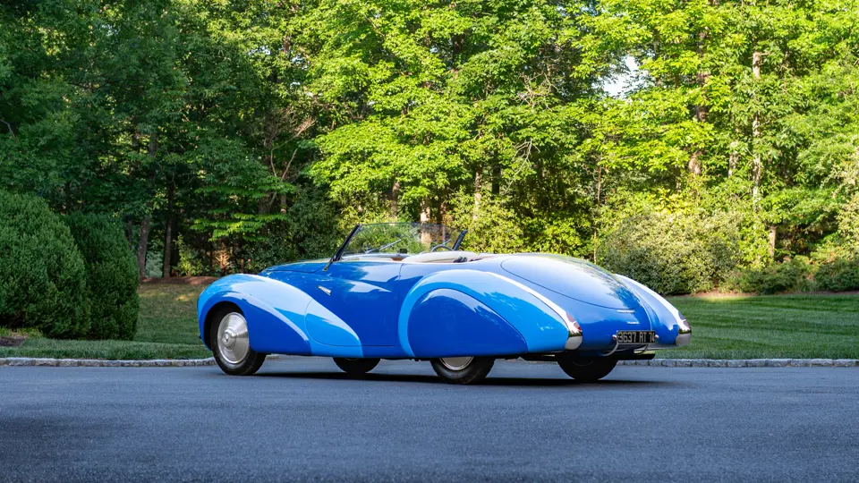 1948 Delahaye 135 MS Cabriolet by Faget Varnet | The Monterey Auction ...
