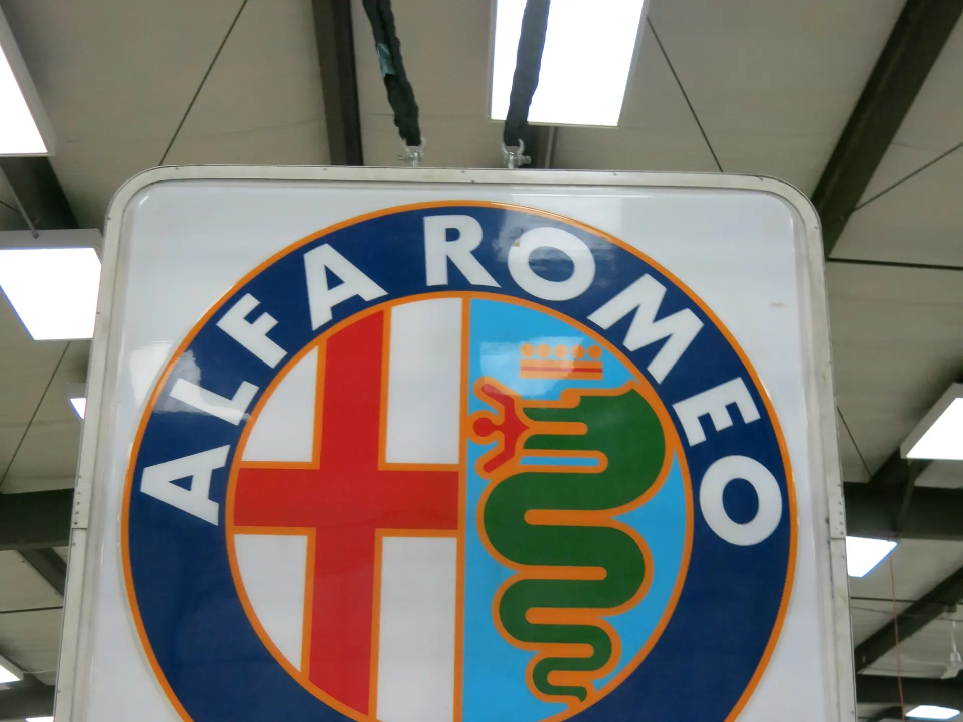 Alfa Romeo Sign 72" x 72" | Auburn Spring 2014 | RM Sotheby's