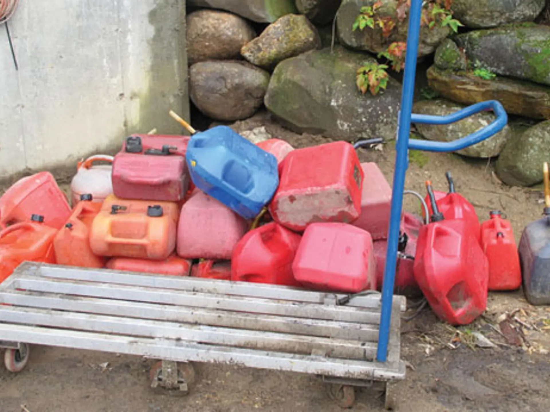 Material Handler and Gas Cans | The Bennett Collection | RM Sotheby's