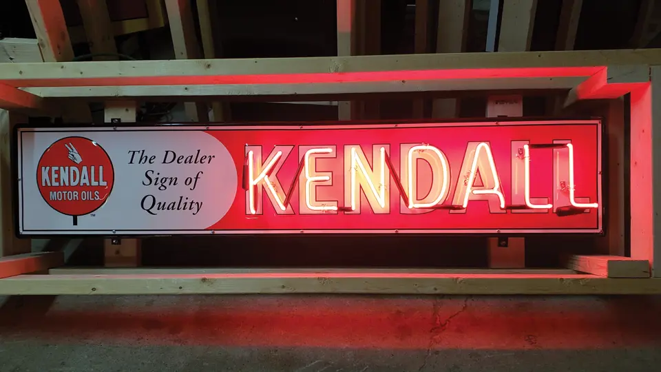 Kendall Oil Neon Sign | Fort Lauderdale 2019 | RM Sotheby's