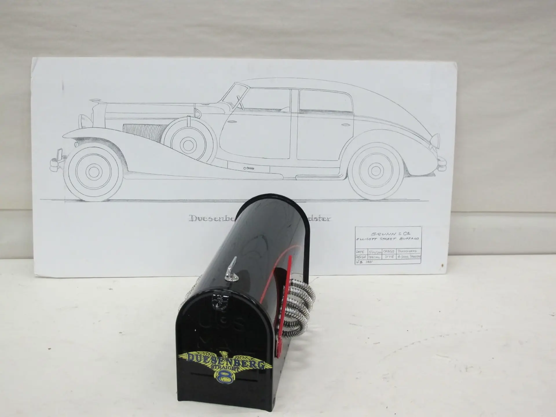 Duesenberg Print and Mailbox | Auburn Spring 2013 | RM Sotheby's