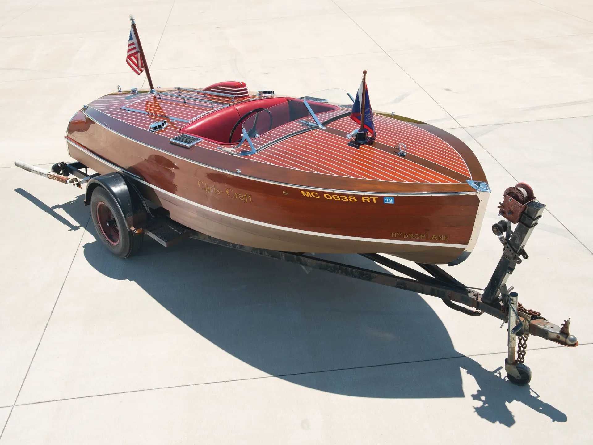 1941 Chris-Craft "Morning Lady" Step Hydroplane | Auburn Fall 2013 | RM ...