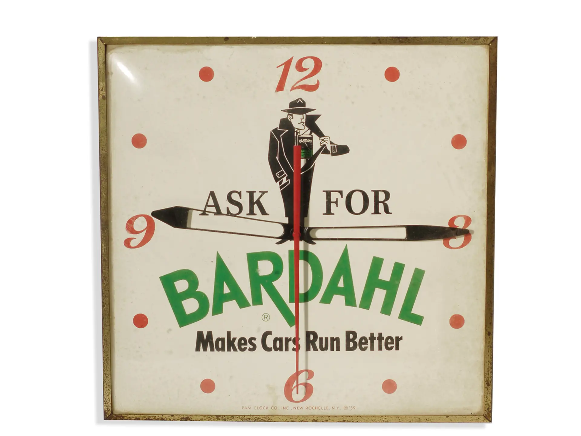 BARDAHL SIGN AND CLOCK | The Ponder Collection | RM Sotheby's