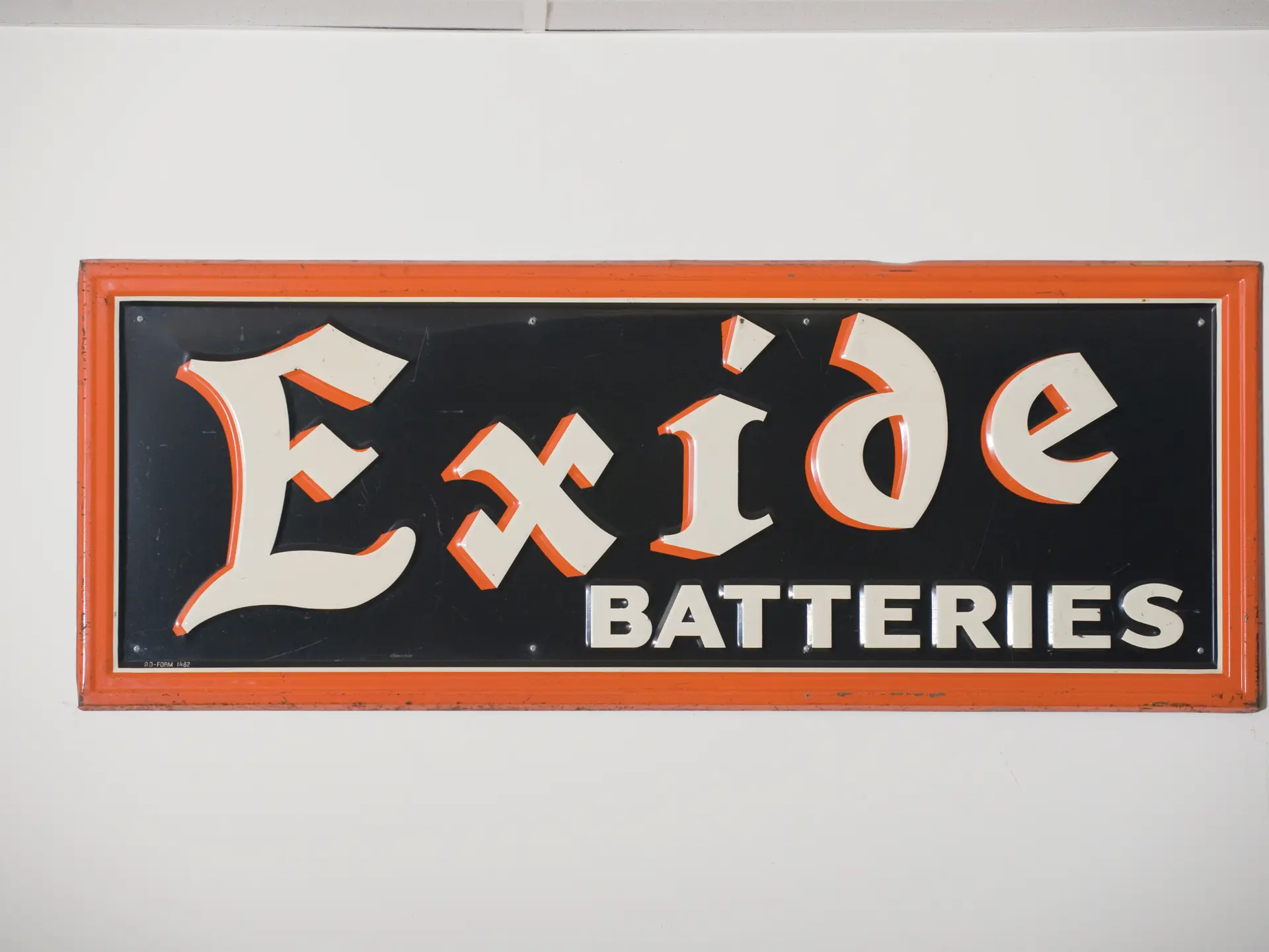 Exide Batteries Sign | Vintage Motor Cars of Hershey 2009 | RM Sotheby's