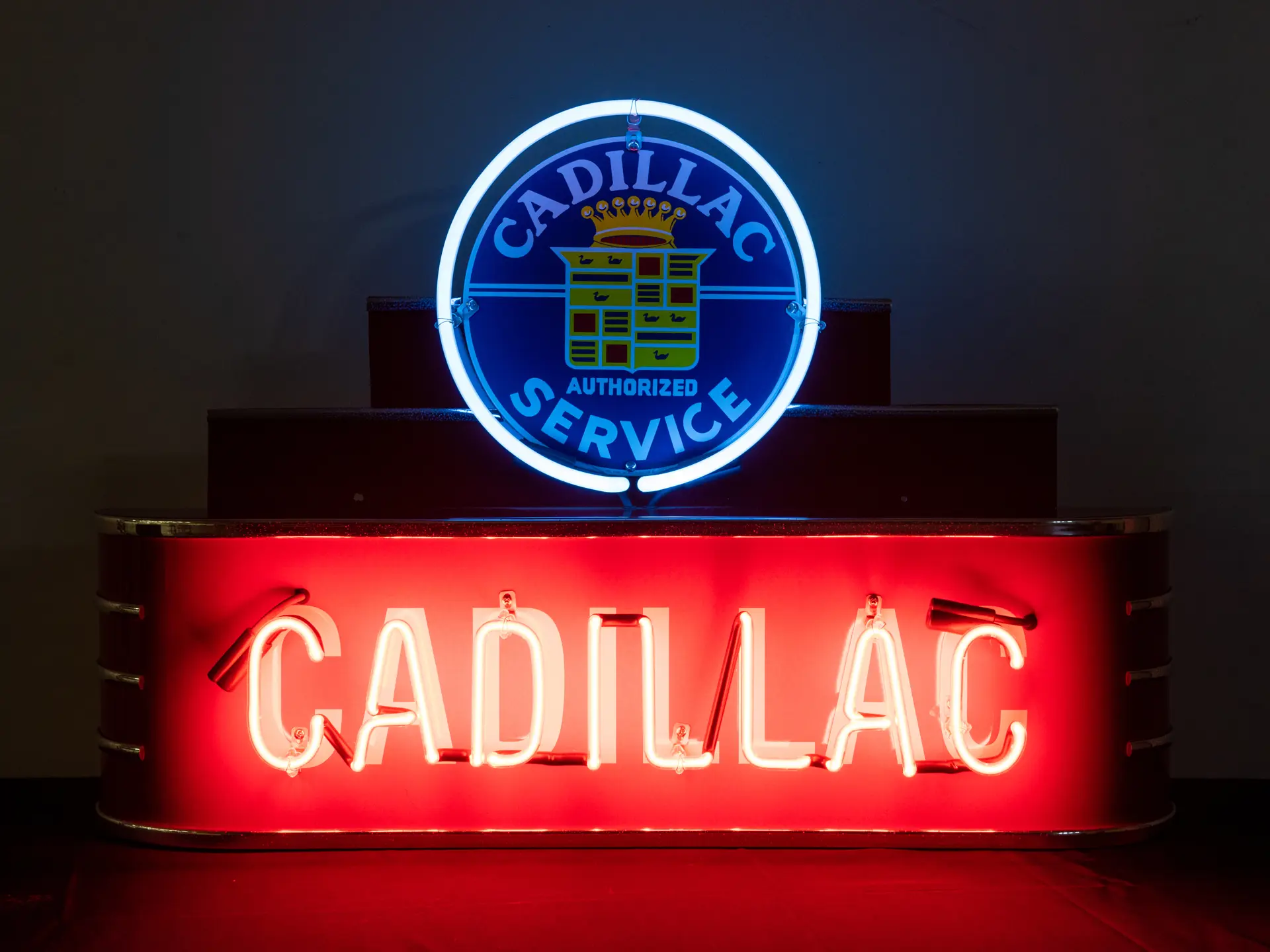 Cadillac Neon Sign | Auburn Fall 2021 | RM Sotheby's