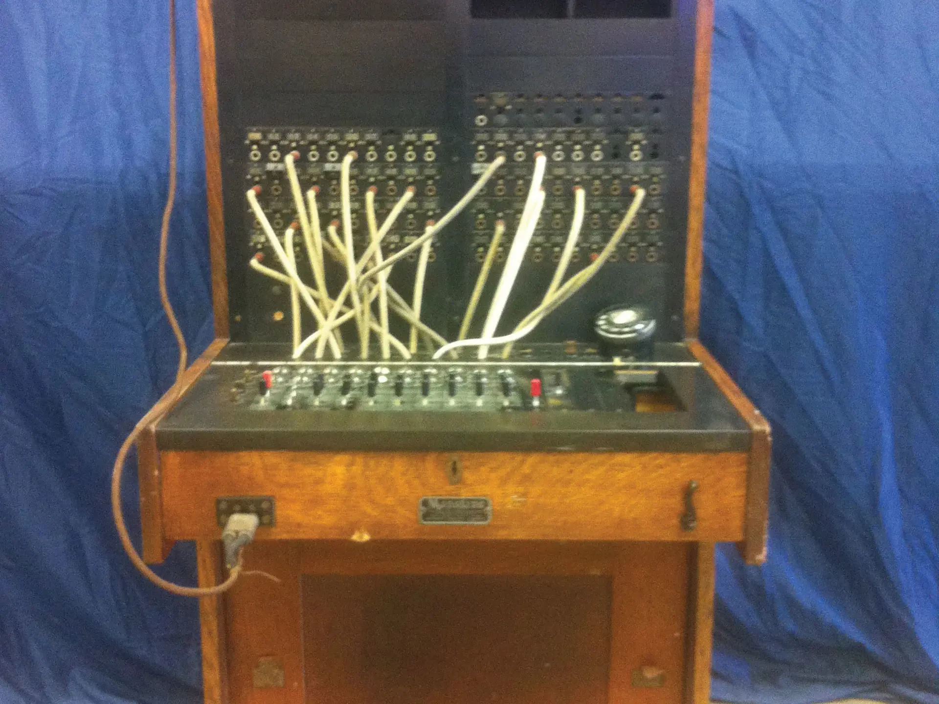 Antique Monotype Operator's Station By Automatic Electric Company ...