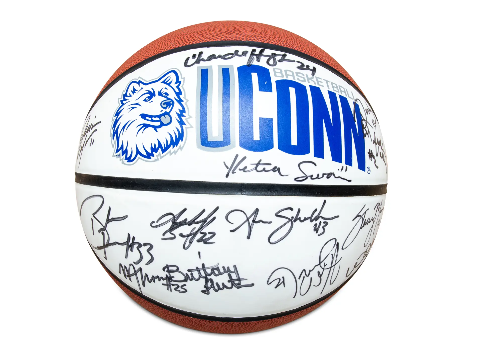 University of Connecticut Women's Basketball Team Signed Ball | The ...