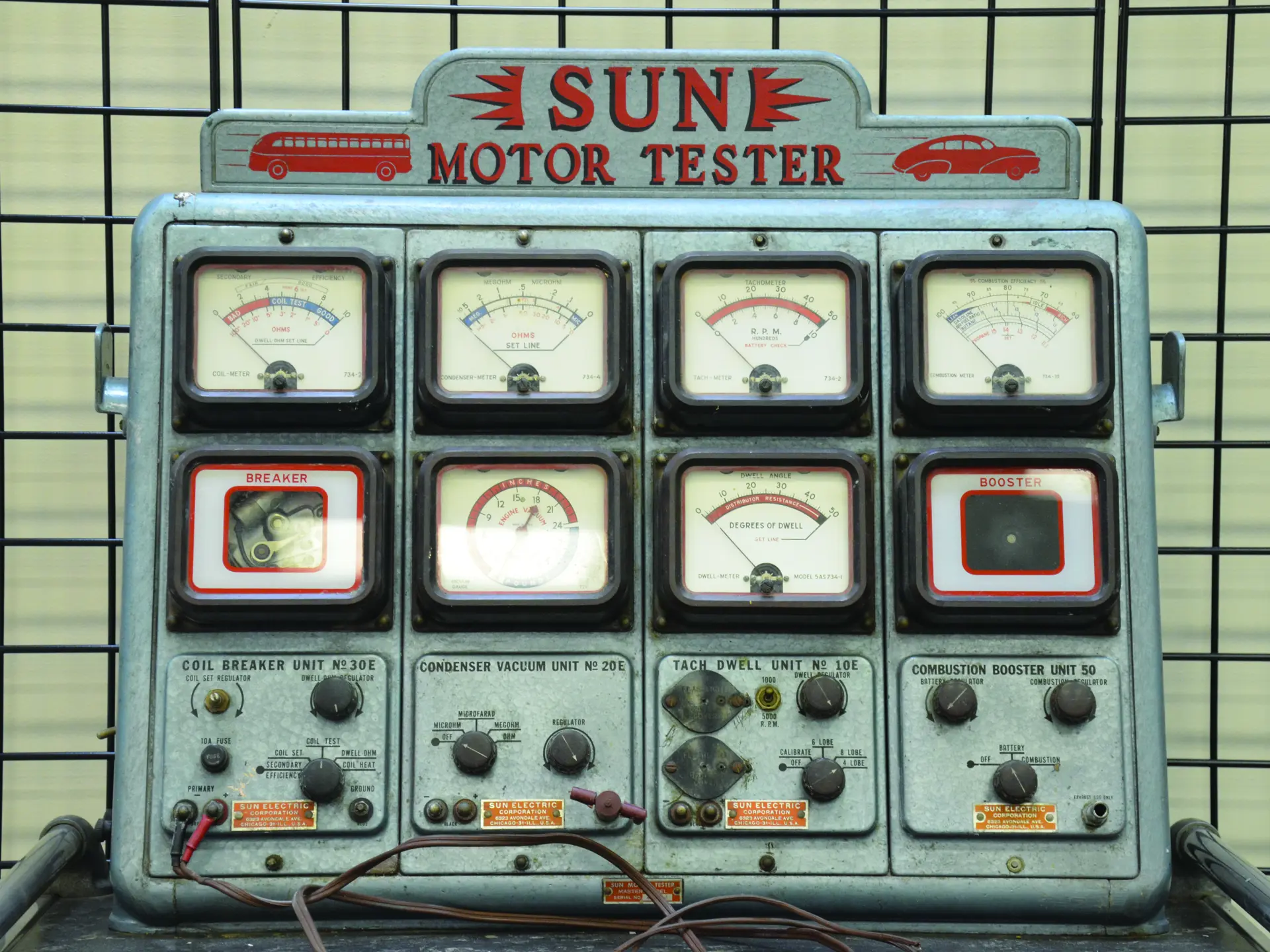 A large Sun Motor tester | Auburn Fall 2016 | RM Sotheby's