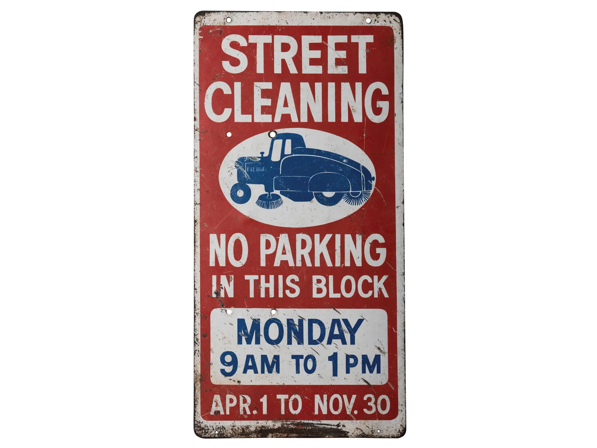 Street Cleaning Sign | The Dingman Collection | RM Sotheby's