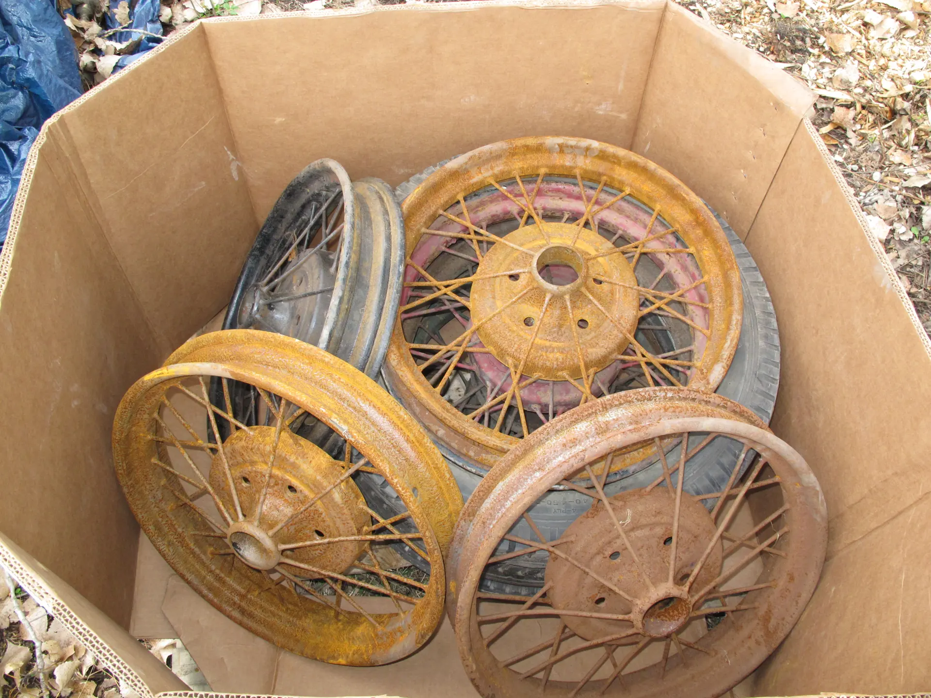 Ford Model A Wheels and Tires | The Lee Roy Hartung Collection | RM ...