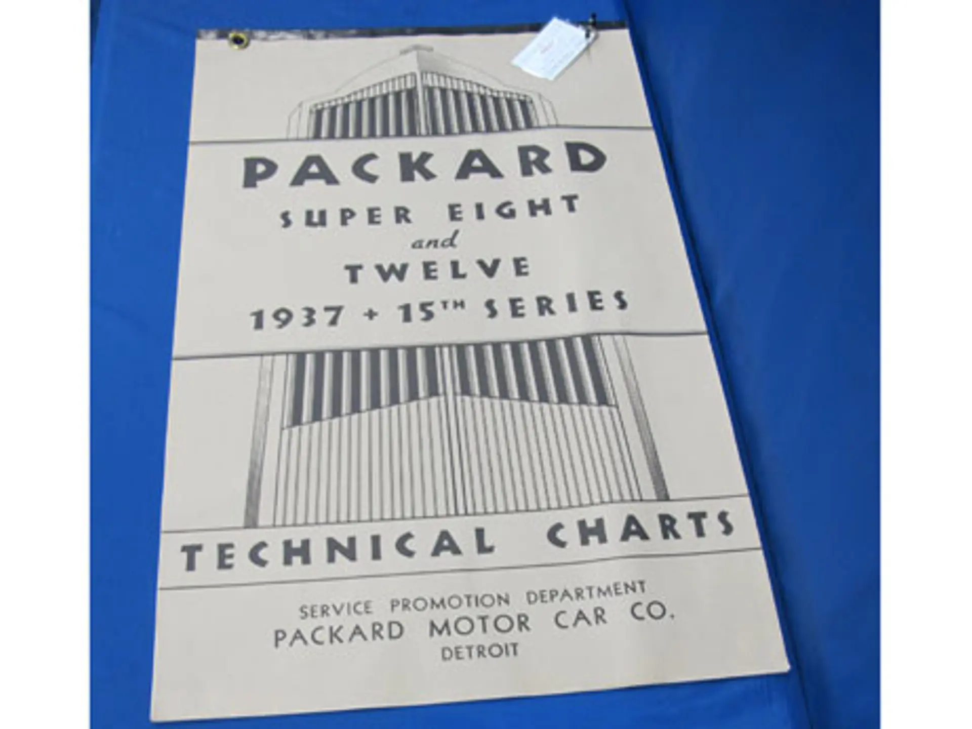 1937 Packard Super 8 and 12 Plus 15th Series Technical Charts | Auburn ...