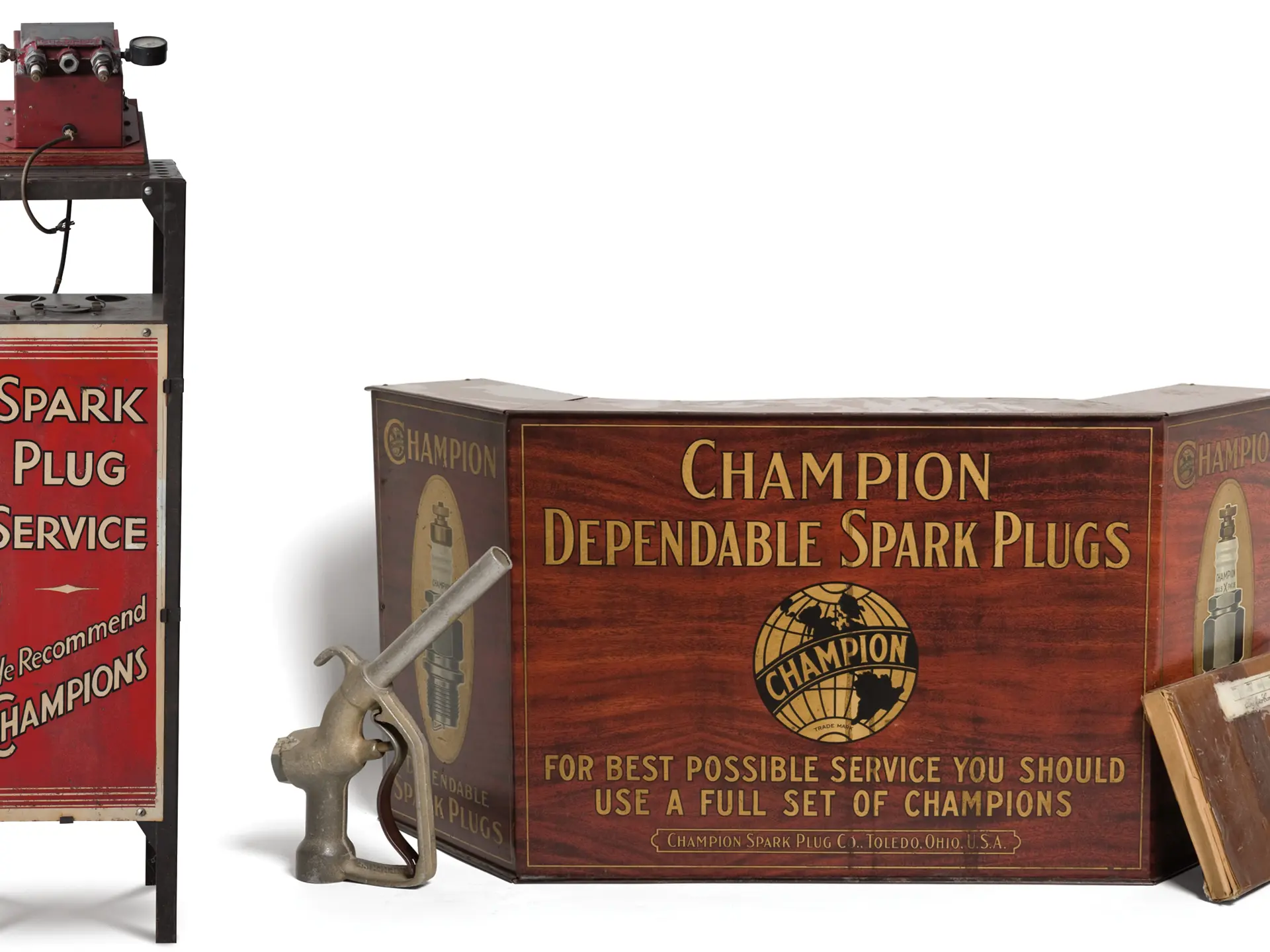 Two Champion Spark Plug Collectables | The Dingman Collection 2012 | RM ...