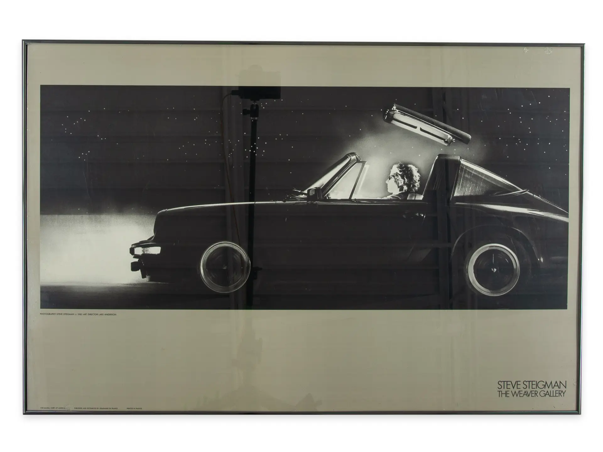 Porsche 911 Targa Framed Art, Steve Steigman The Weaver Gallery | The White Collection | Online ...