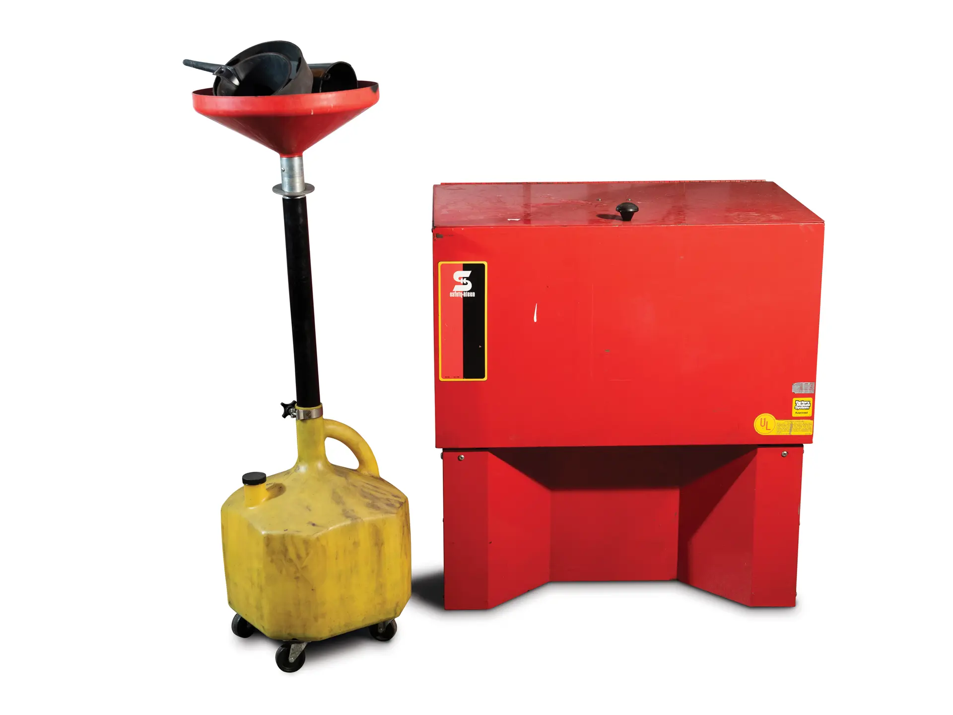 Safety-Kleen Solvent Tank and Oil Catch Can | The Dingman Collection ...