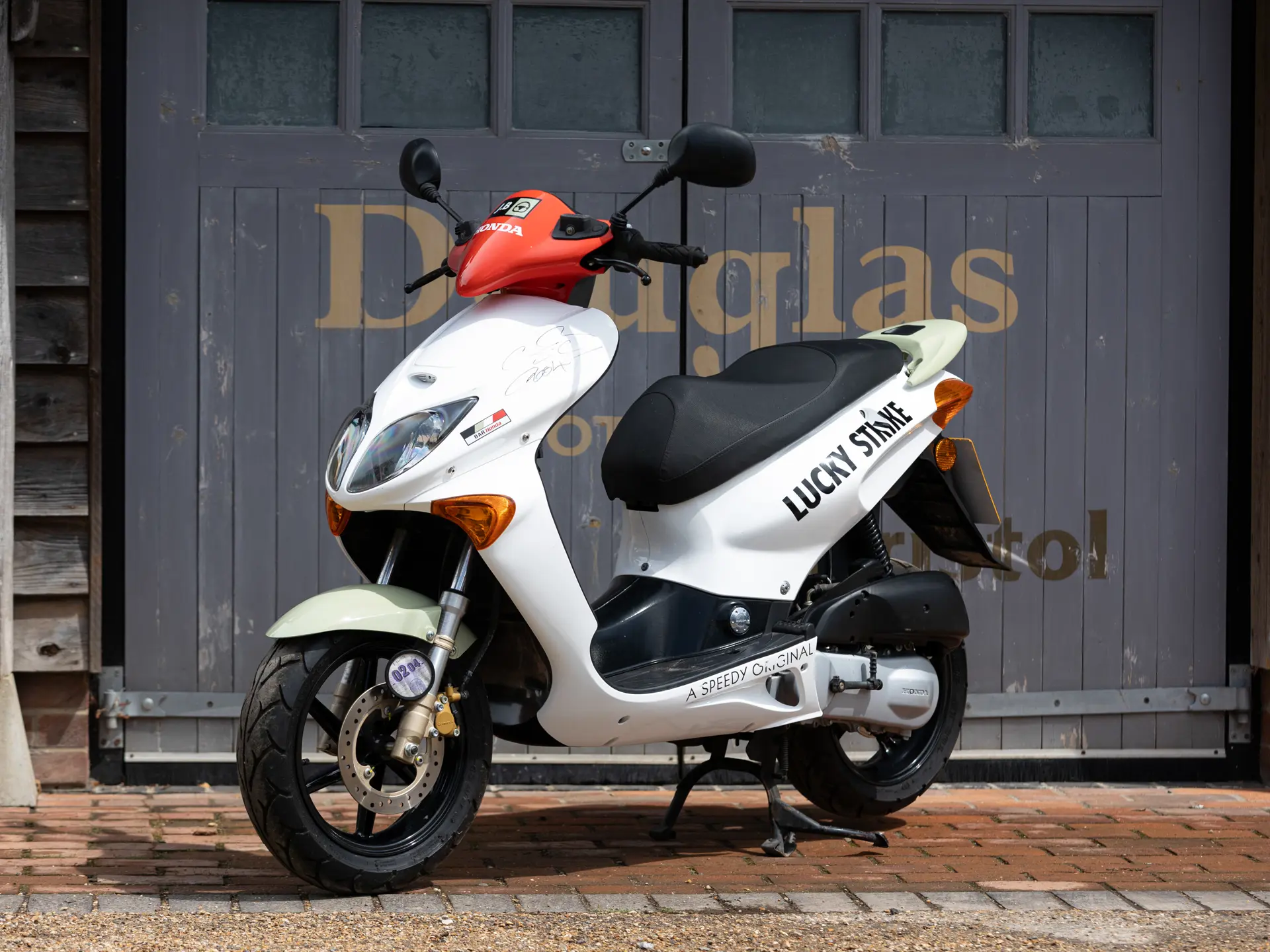 2003 Honda SZX50 BAR Honda F1 Paddock Scooter | The Woodcote Park ...