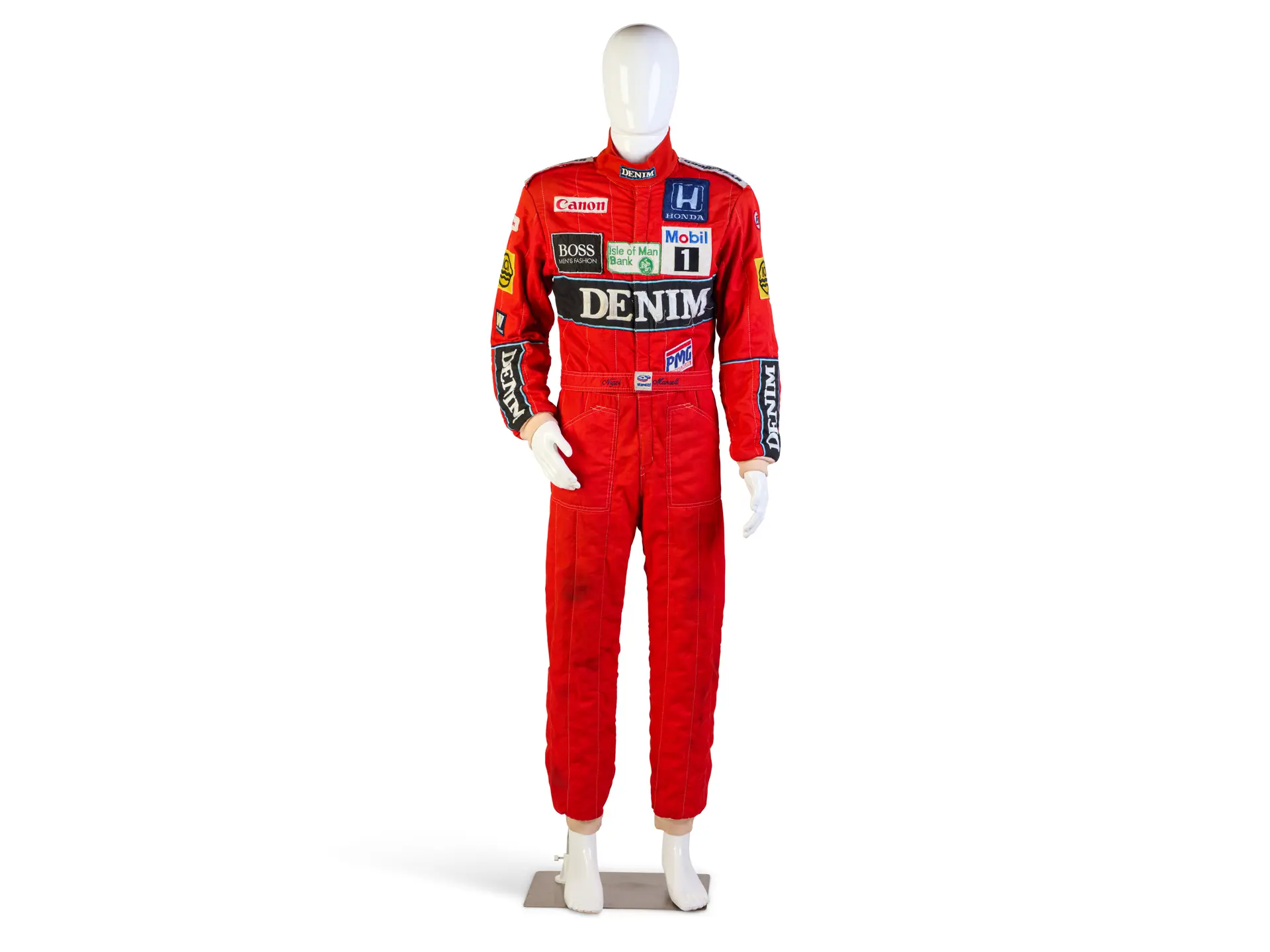 1986 Canon Williams Stand 21 Formula 1 Race Suit | Nigel Mansell’s ...